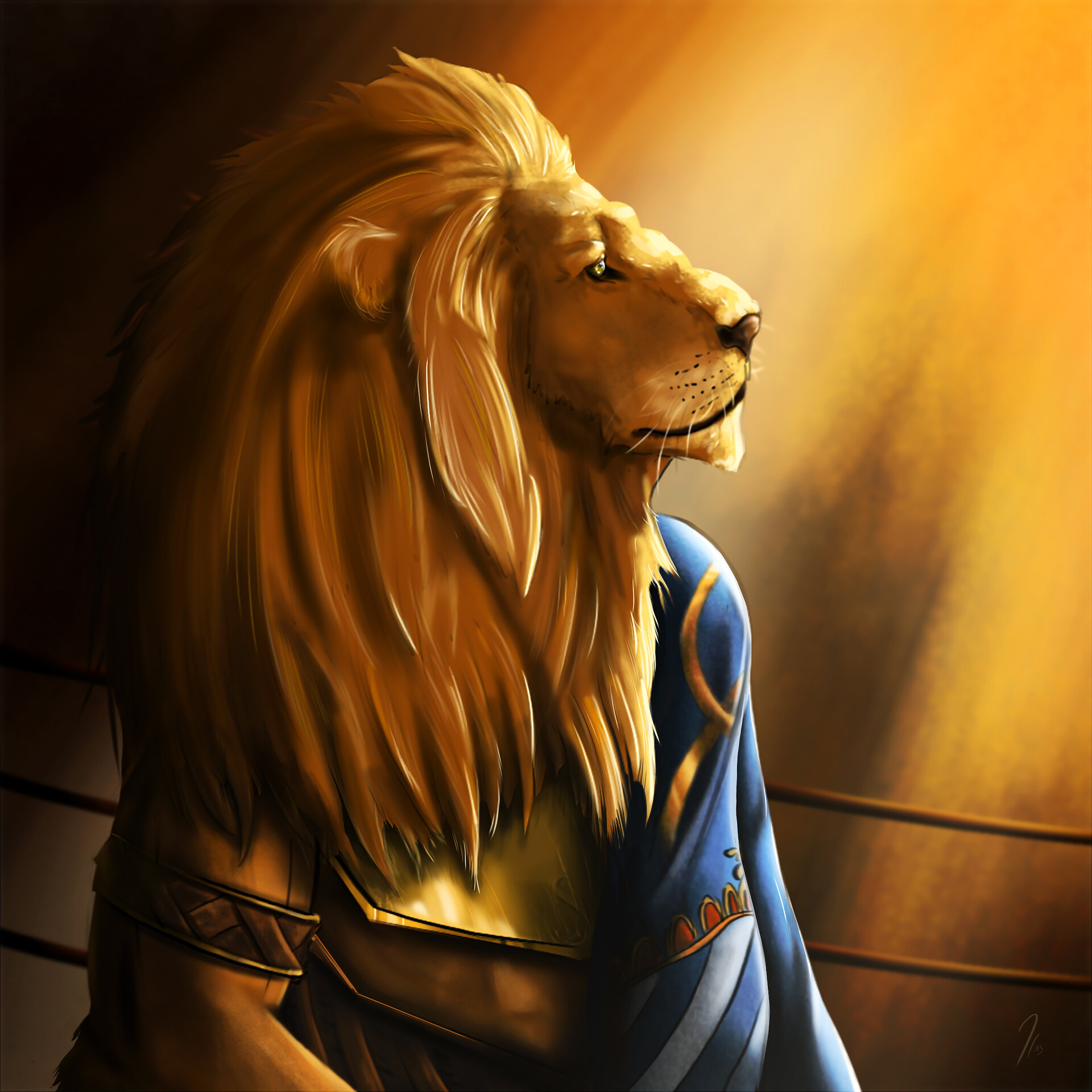 ArtStation - Lion Heart