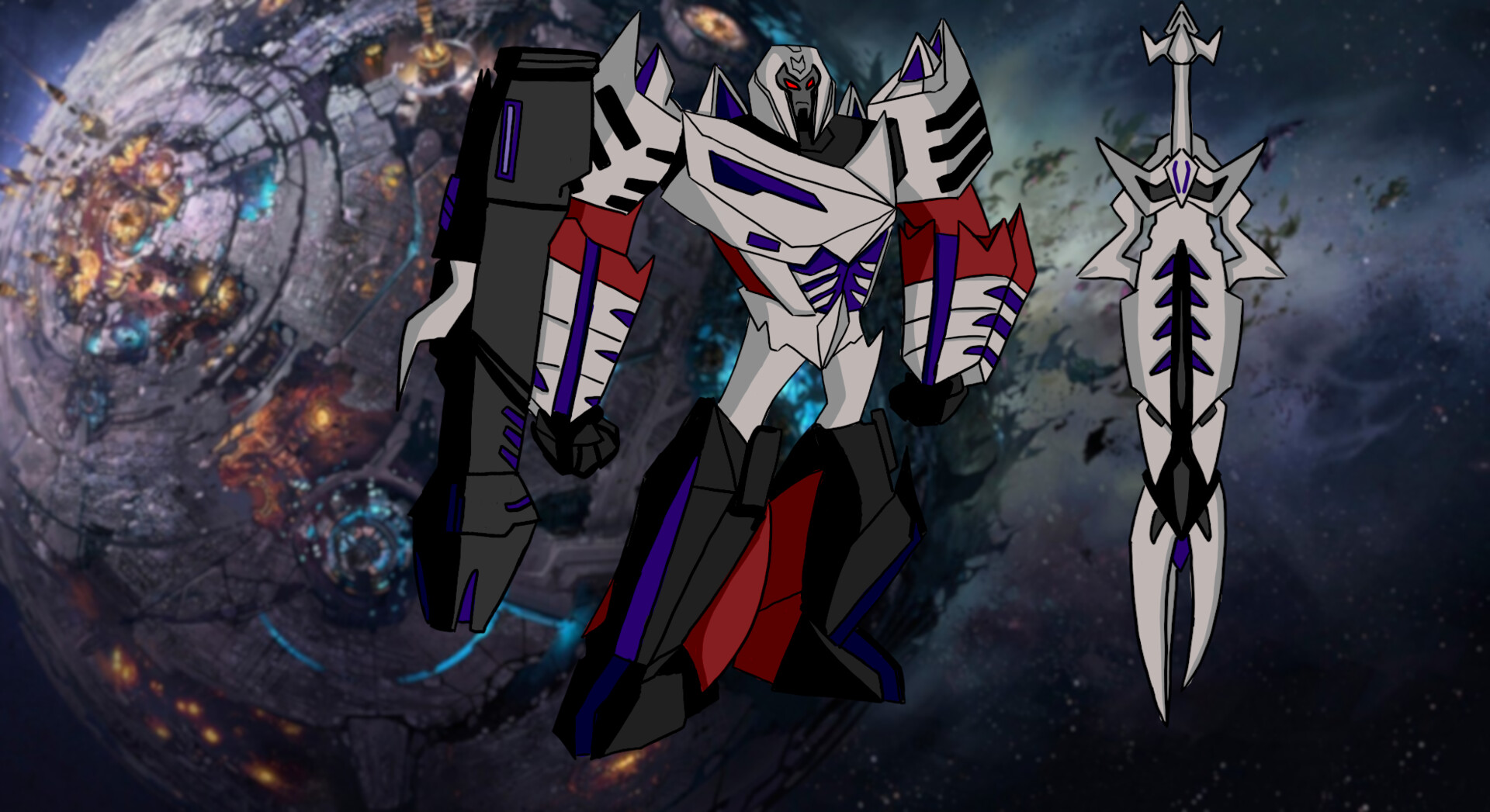 ArtStation - Lord Megatron-Animated/ Fall of Cybetron