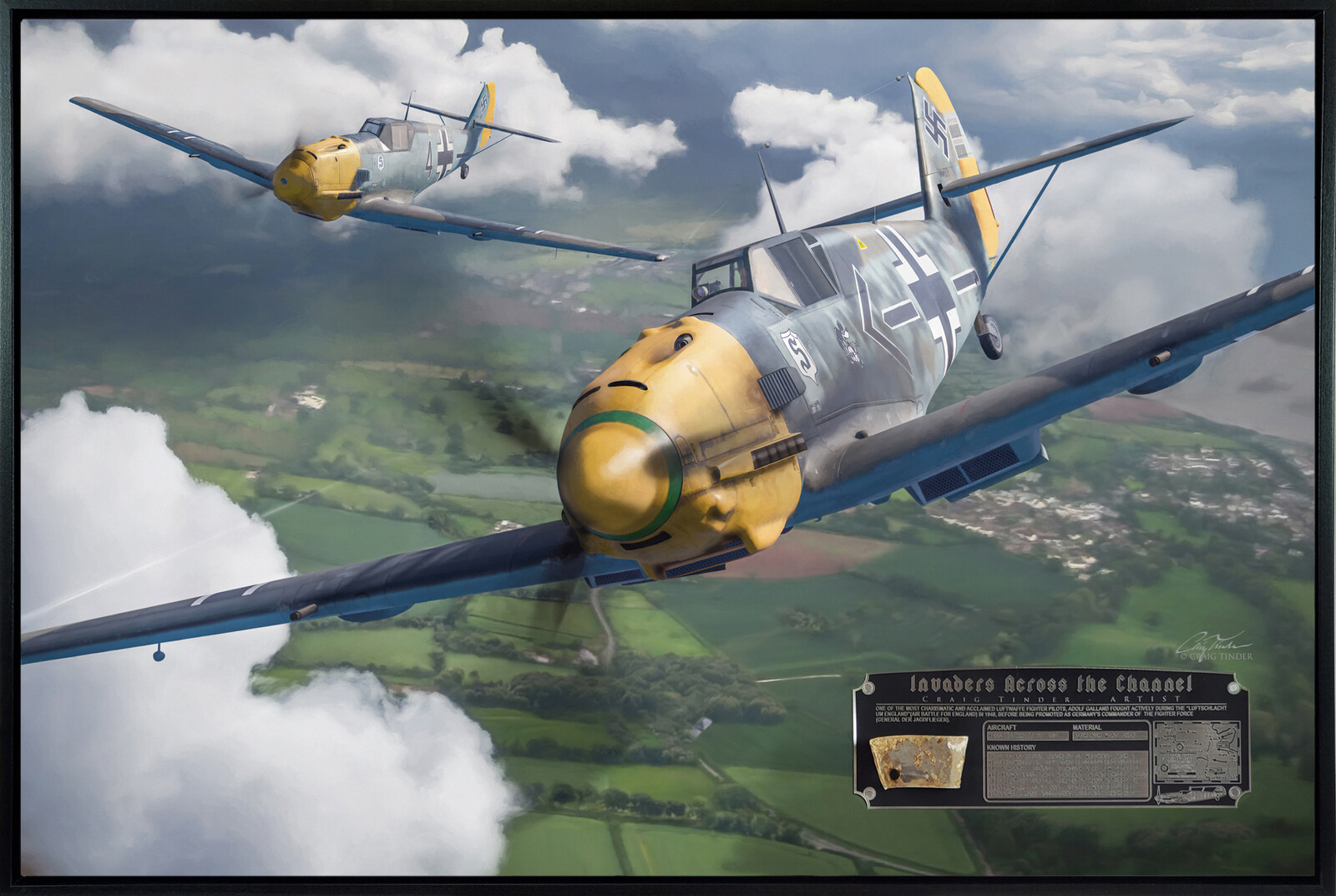 Craig Tinder - Invaders Across the Channel - Messerschmitt Bf 109