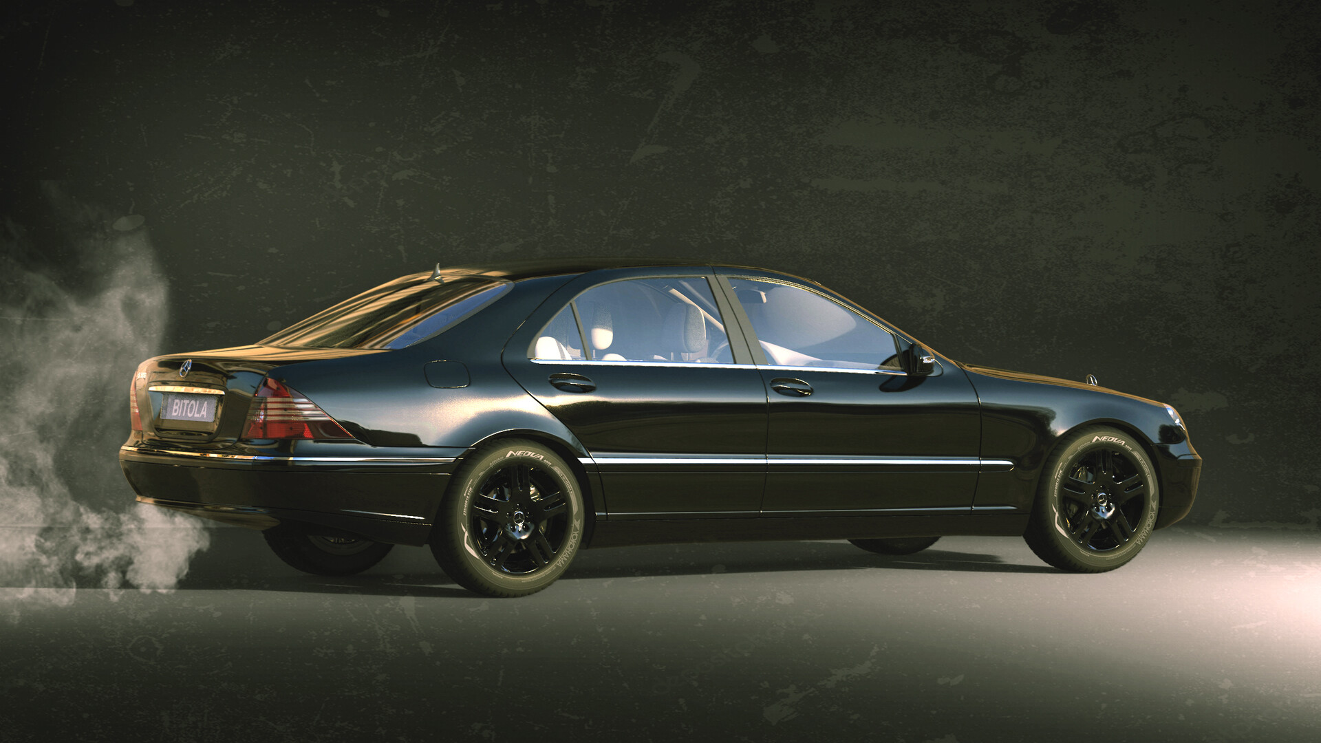 ArtStation - Mercedes S500 W220