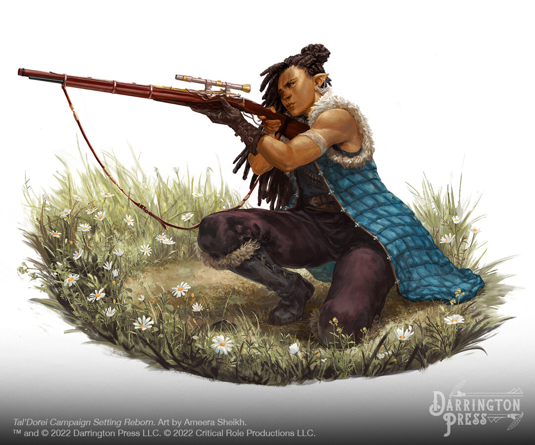 Whitestone Sniper by Ameera Sheikh : r/ImaginaryElves