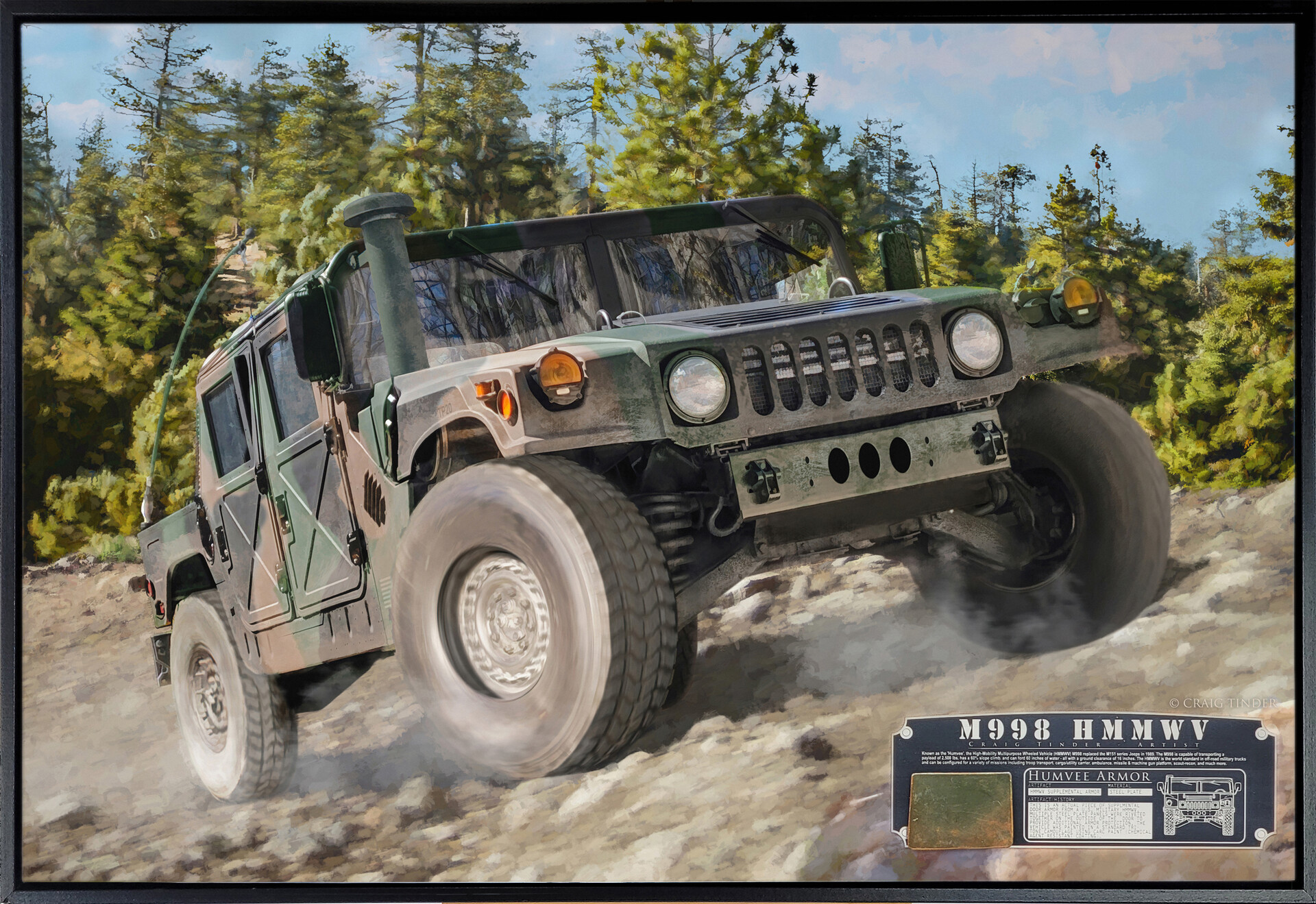 ArtStation - M998 - Humvee HMMWV