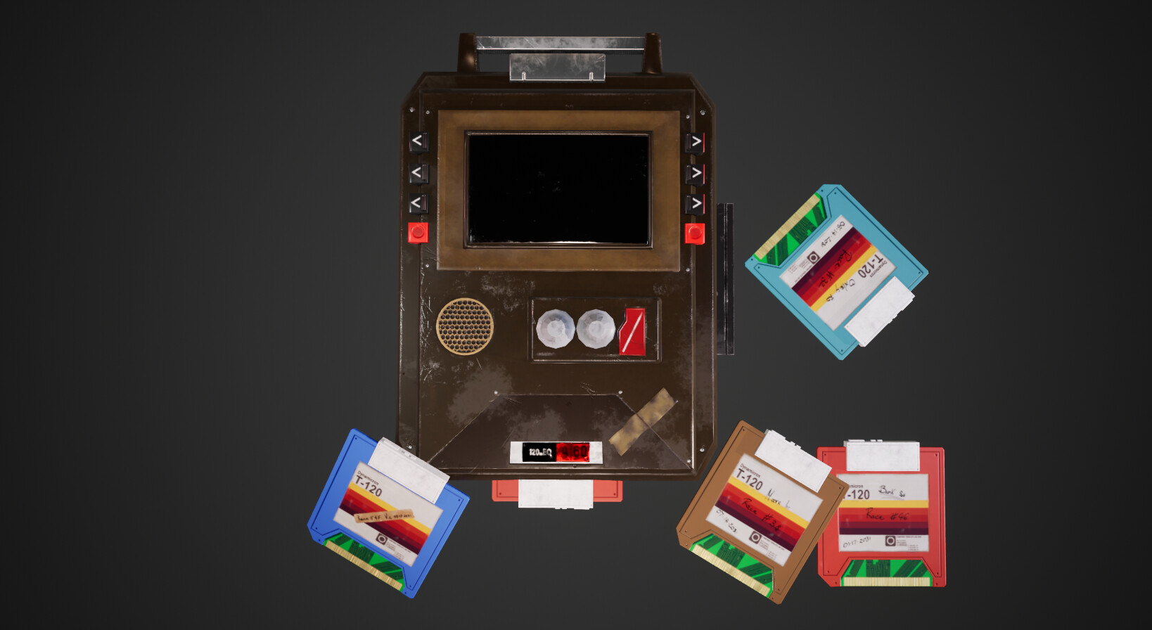 ArtStation - Portable bet taker-3D