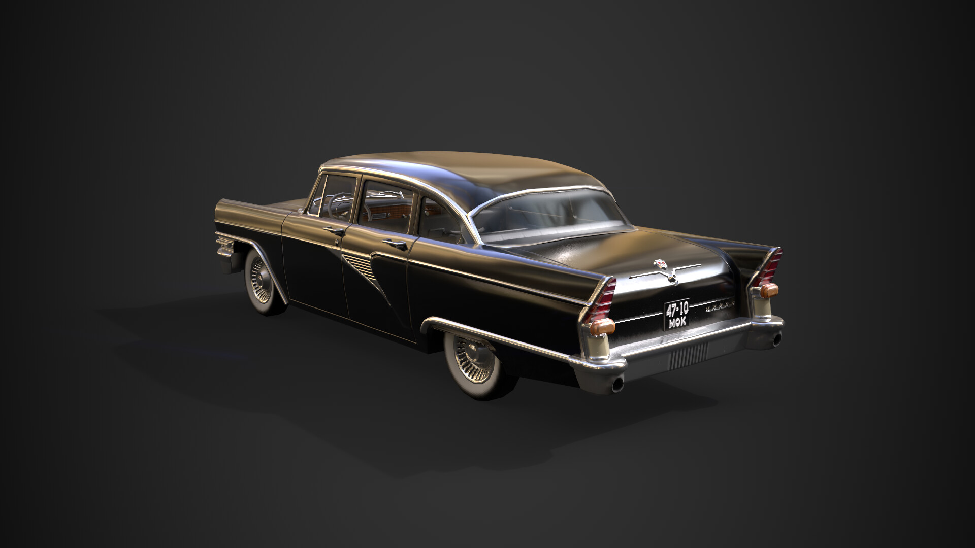 Ekaterina Leschenkova - GAZ-13 Chaika