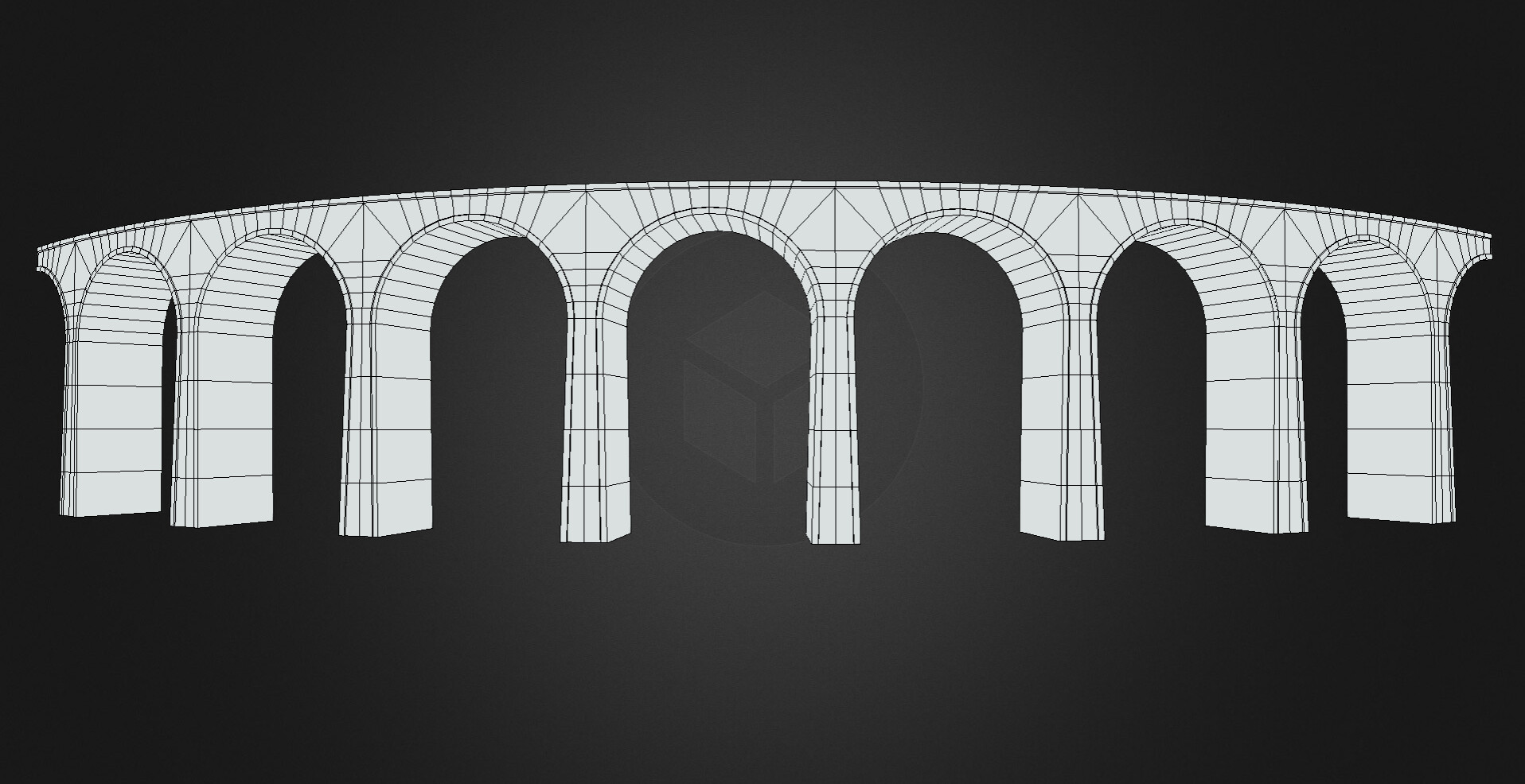 Ajmal Saleem - Manari_Stone_Curve_Bridge_3d