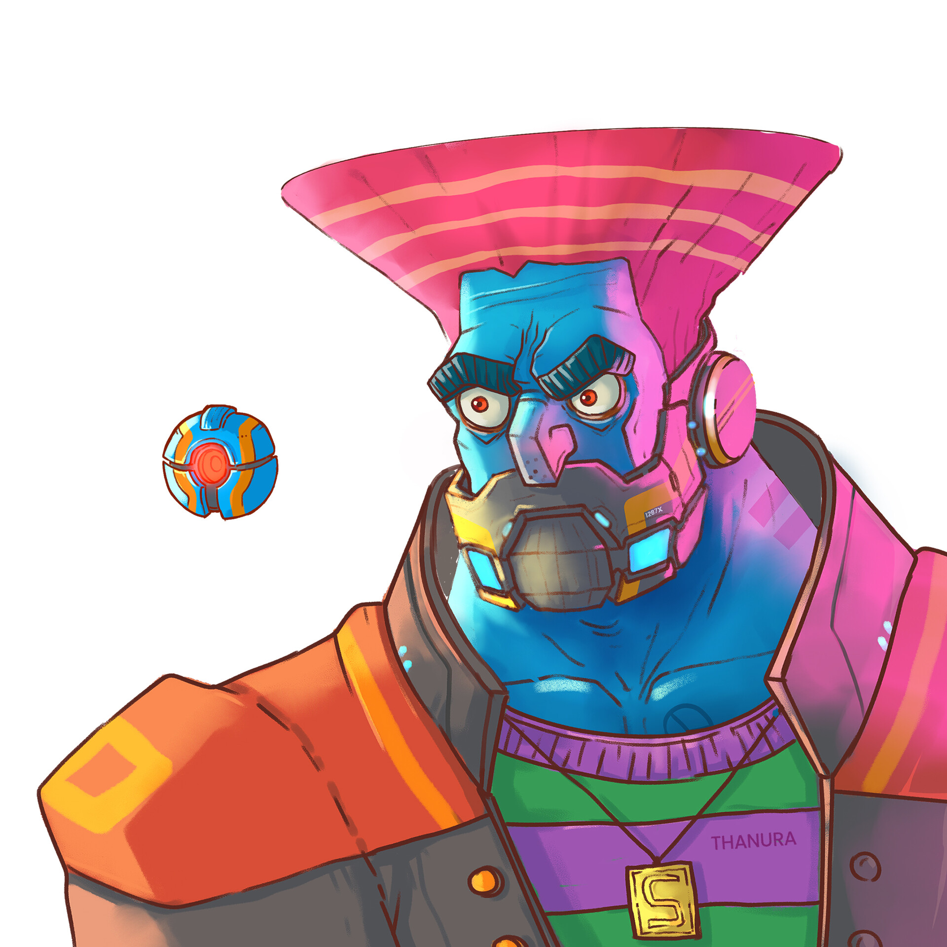 ArtStation - Cyber Mask