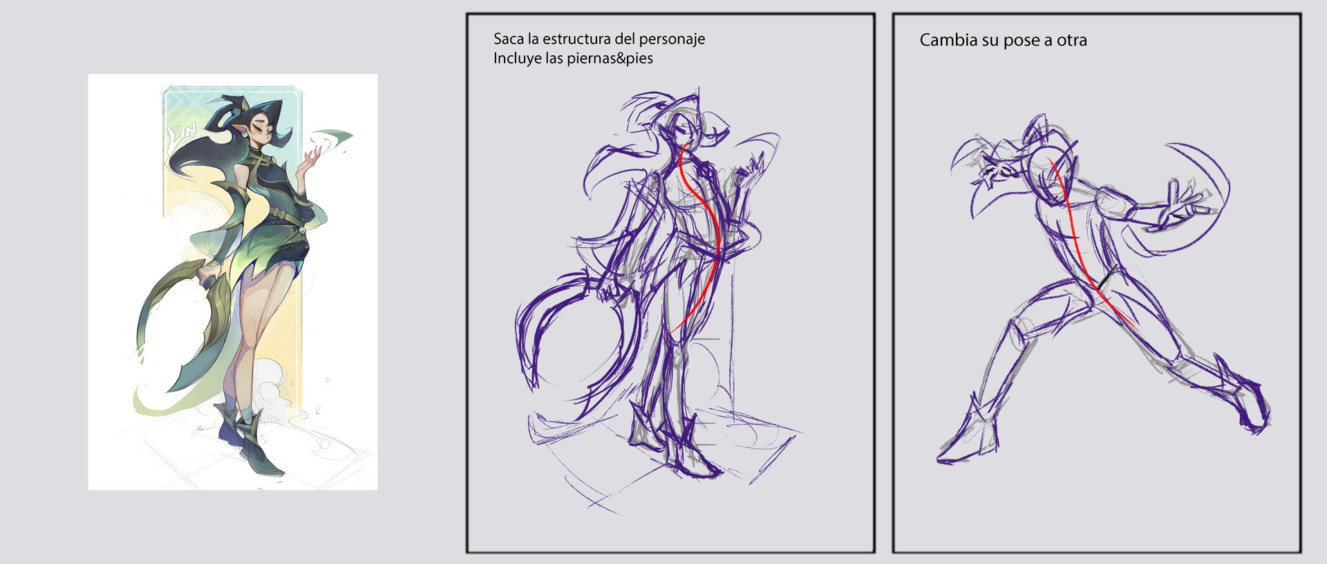 ArtStation - Study of the structure of the character of the author ...