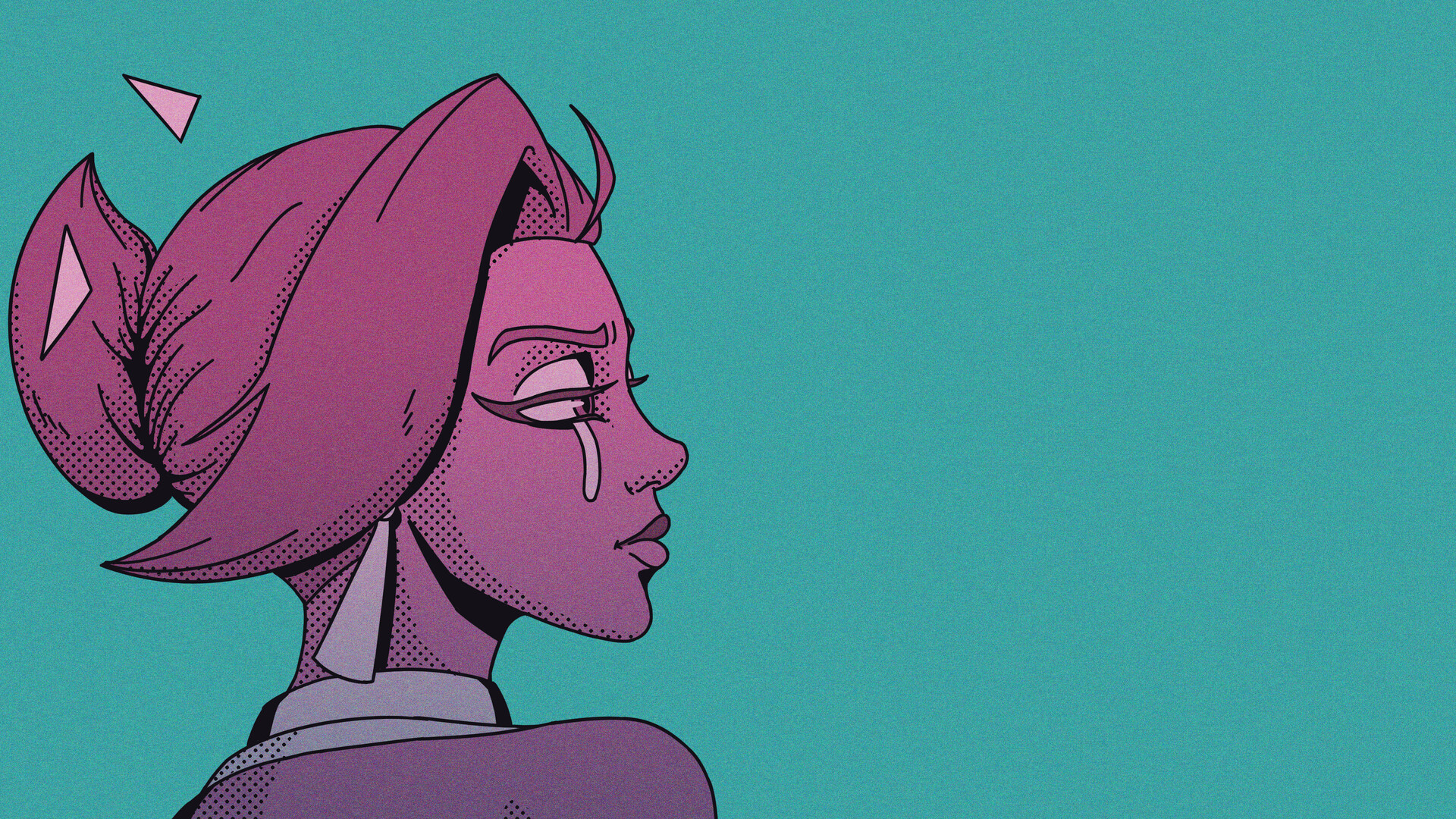 ArtStation - Neon Blood Key Art