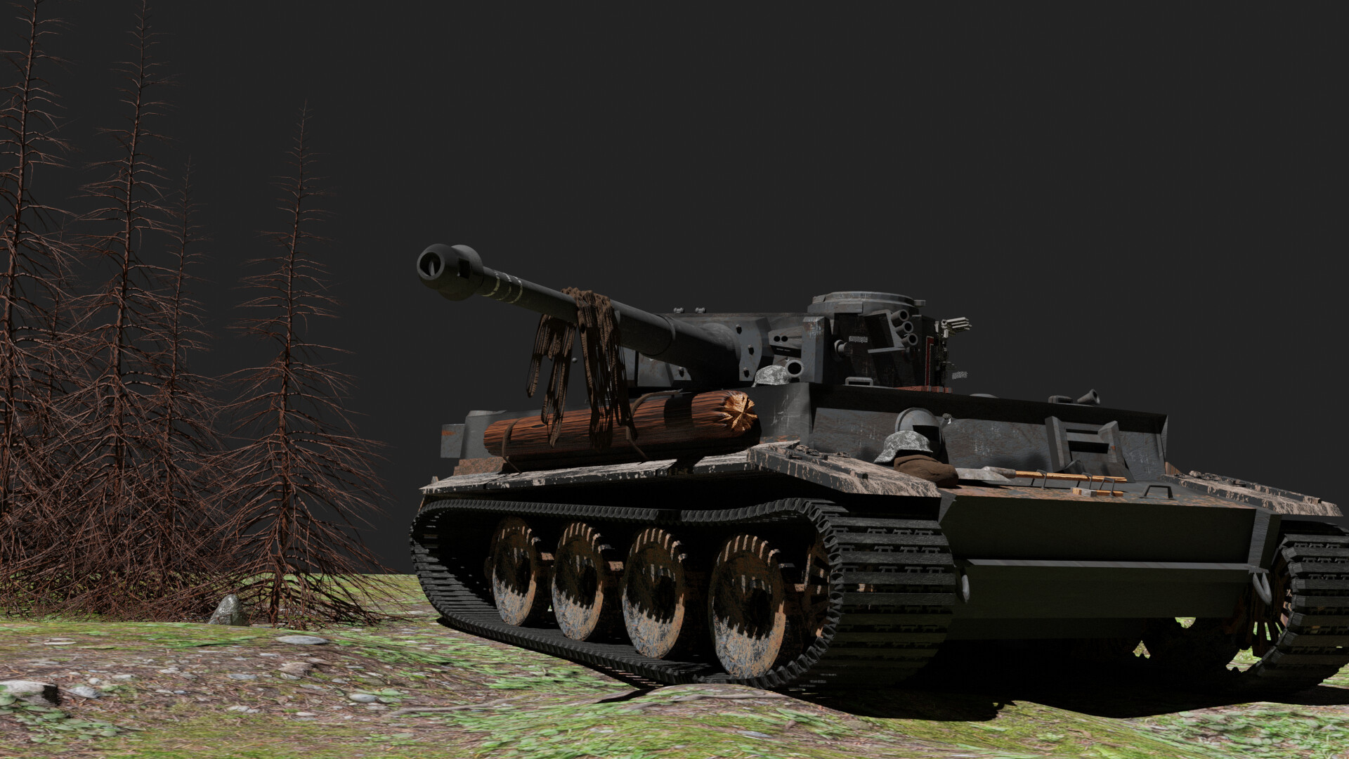 ArtStation - Panzerkampfwagen VI Ausf.h Tiger 1