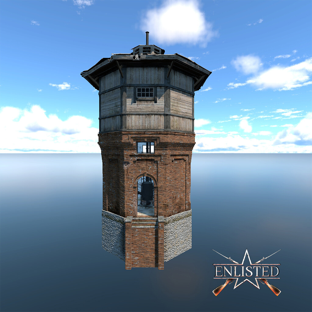 ArtStation - Water tower
