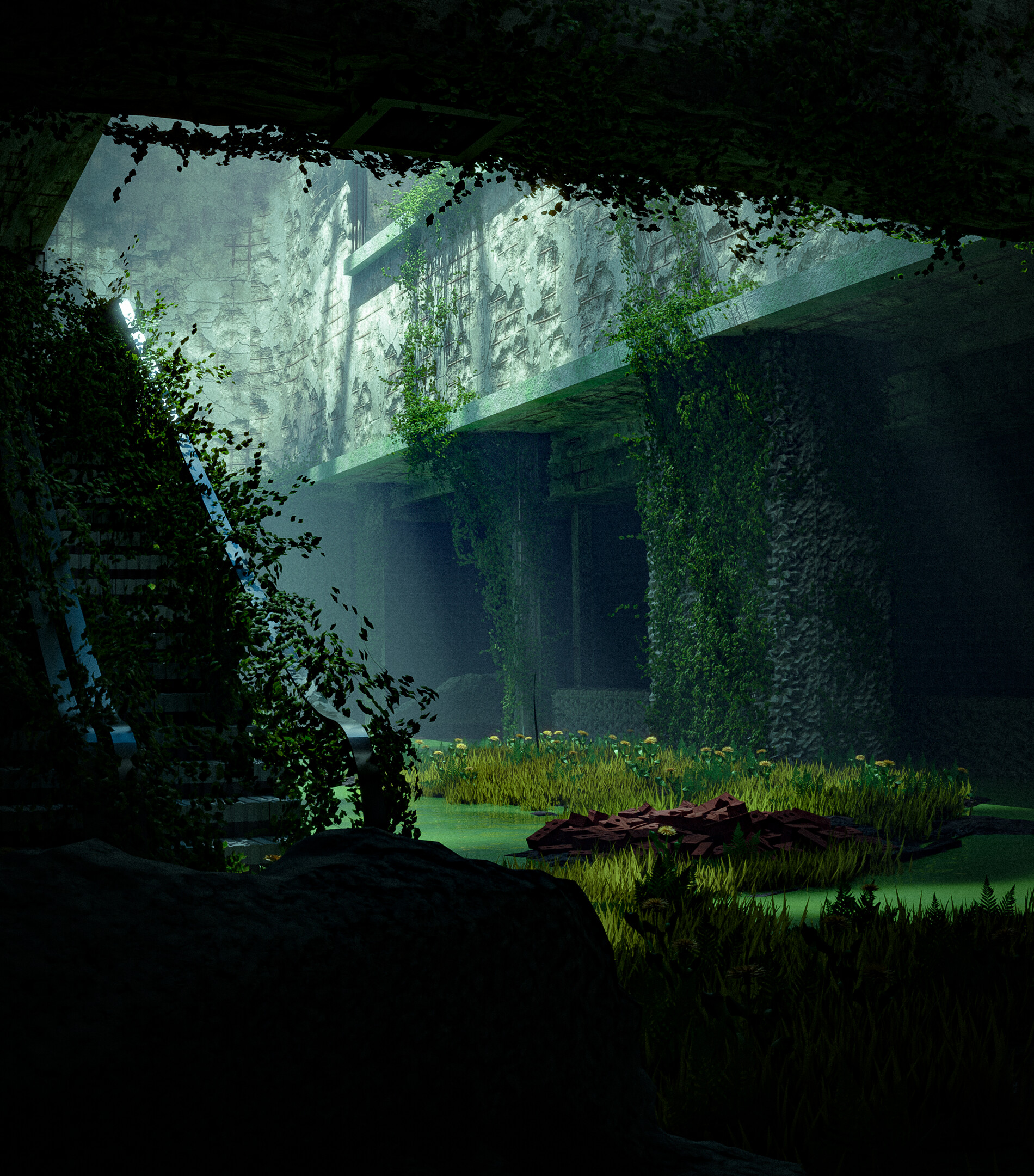 ArtStation - Apocalyptic Ruins