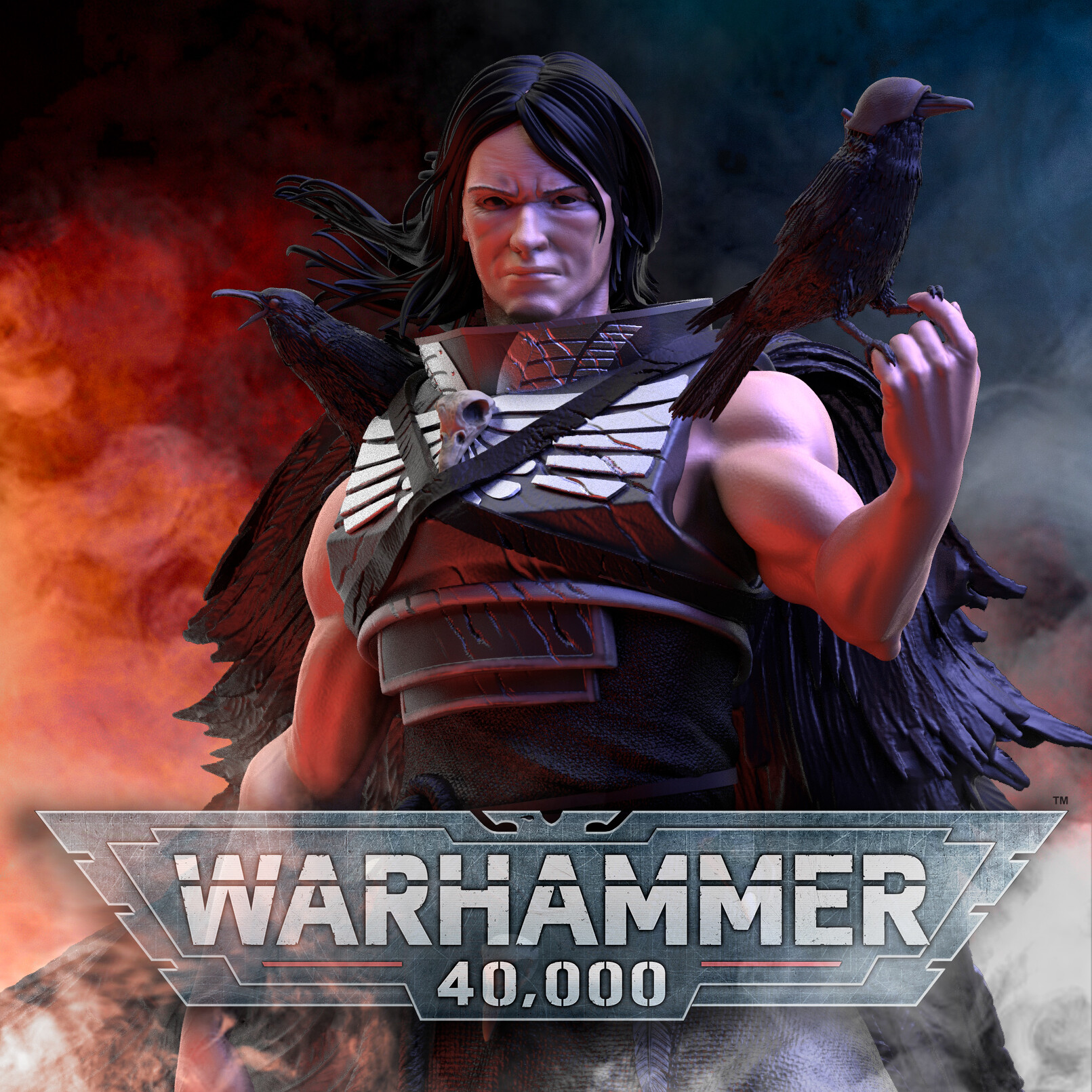 ArtStation - WAR HAMMER 40K - CORVUS CORAX