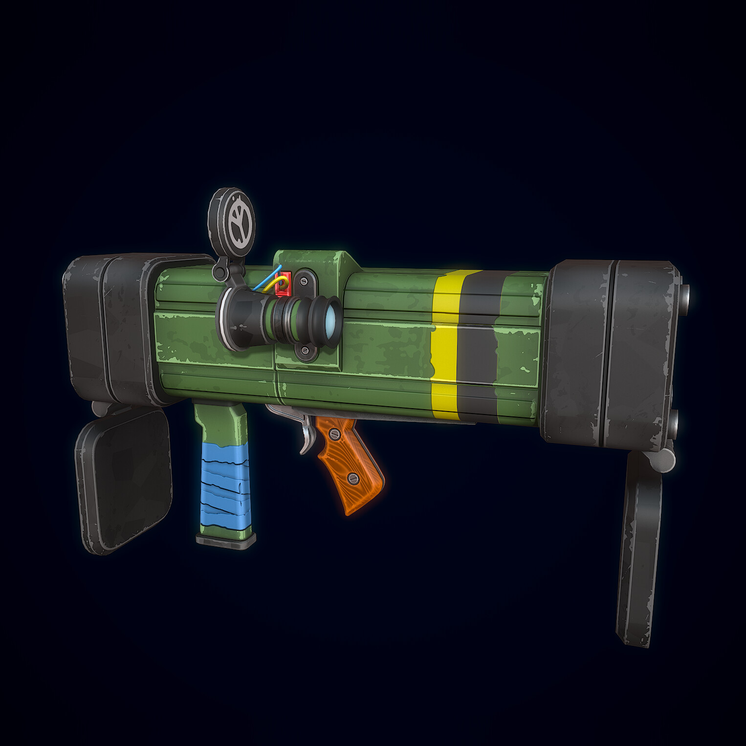 ArtStation - Stylized Rocket Launcher