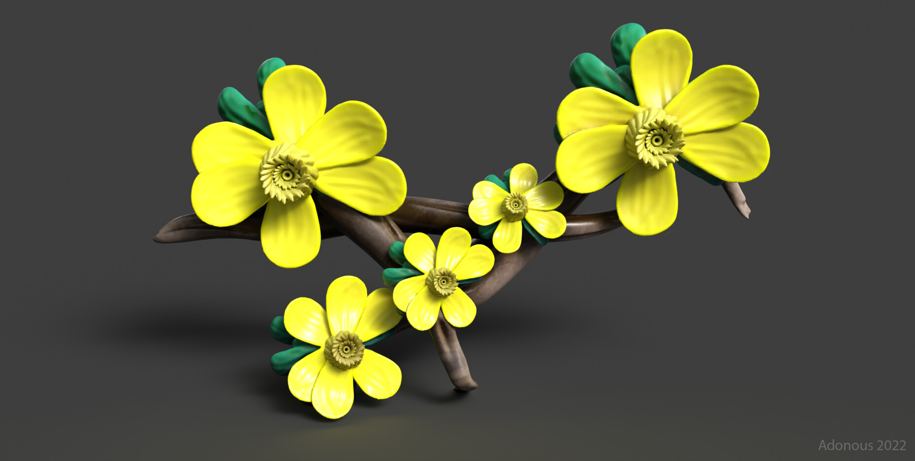 ArtStation - Stylized Aconite