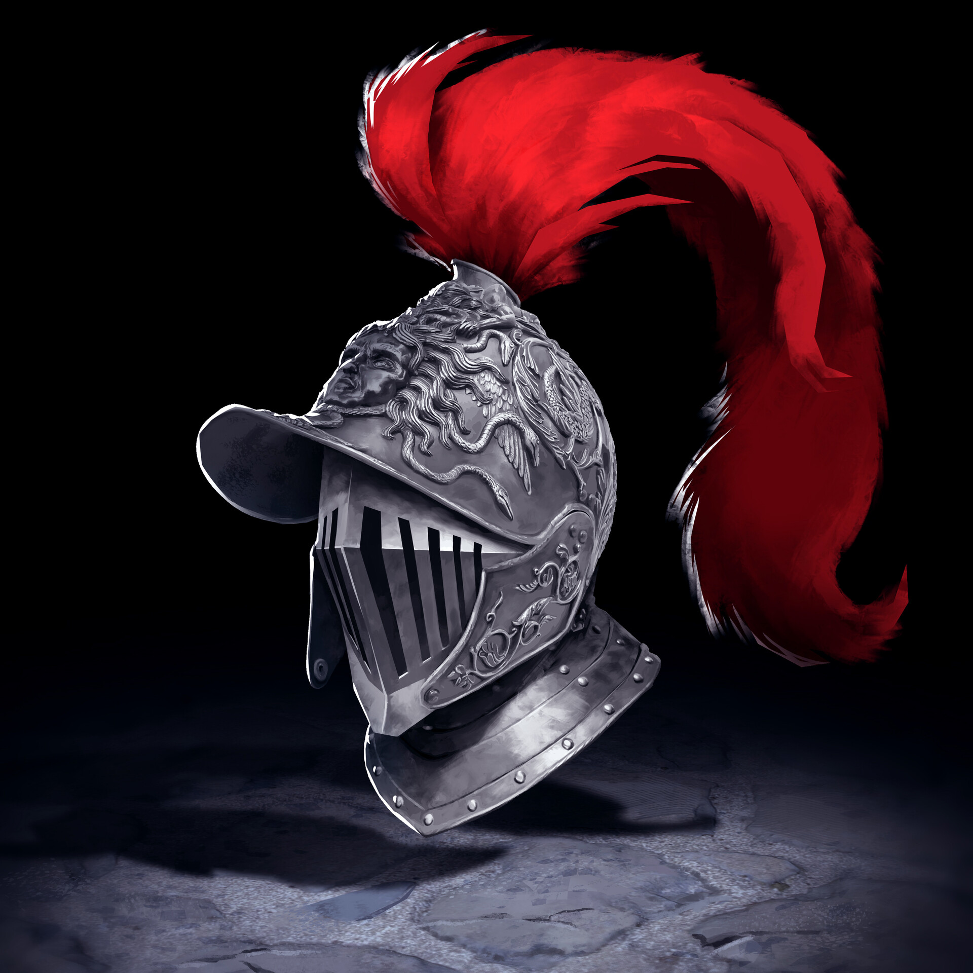 ArtStation - Helmet Design for a Client