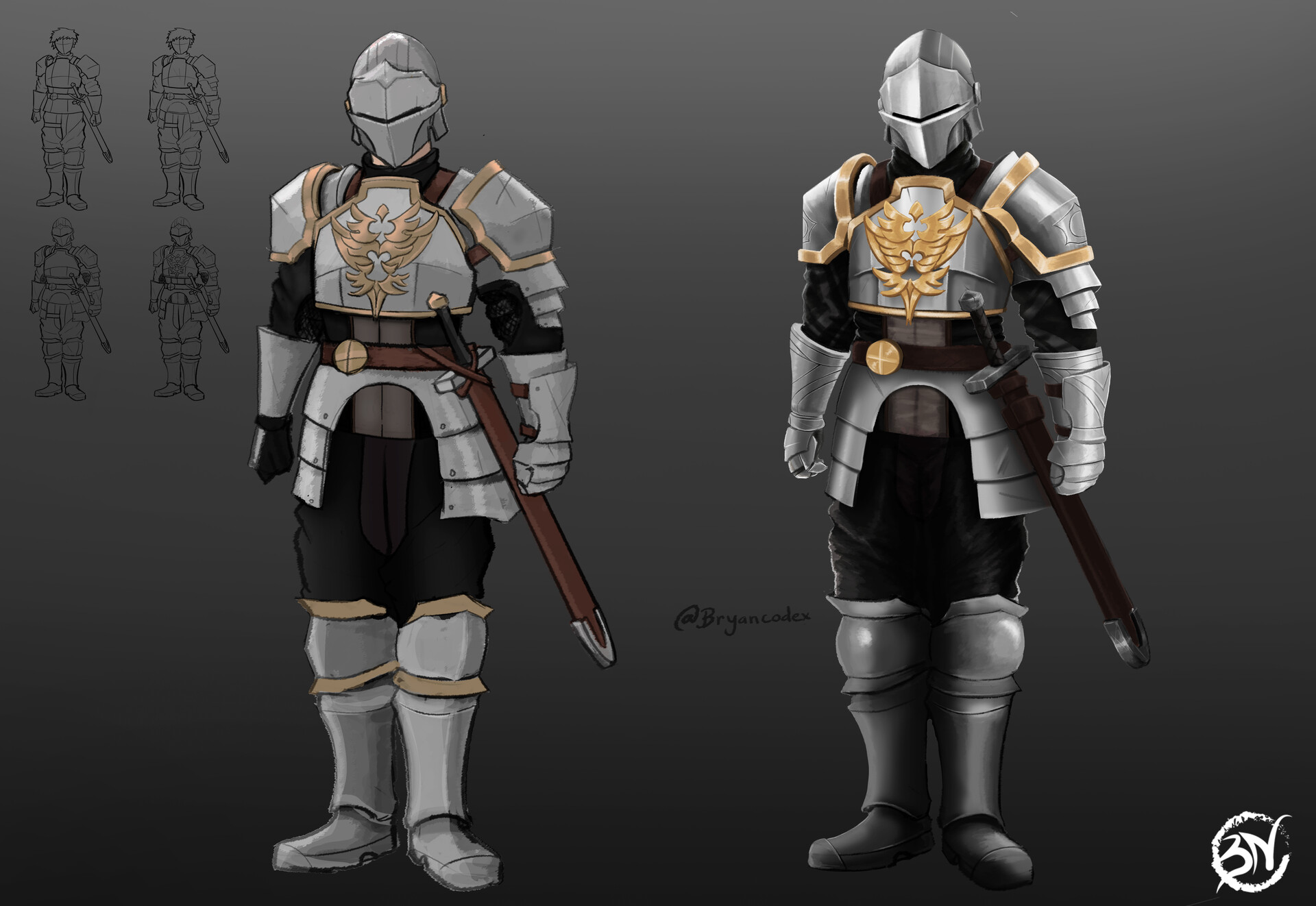 ArtStation - Favonius Templar Concept Art