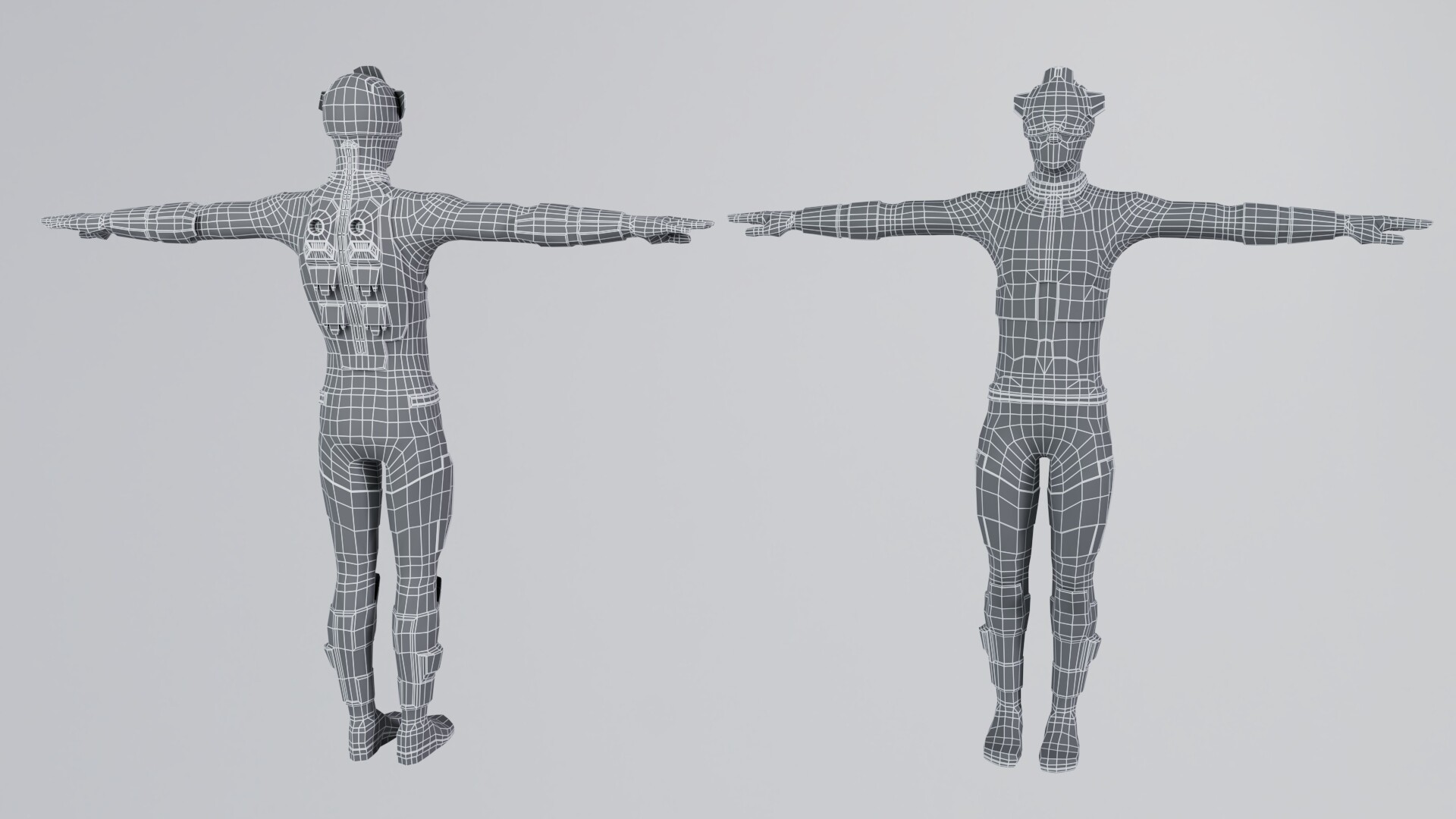 Alejandro Andrade - Video Game Main Character Model- Cyber6