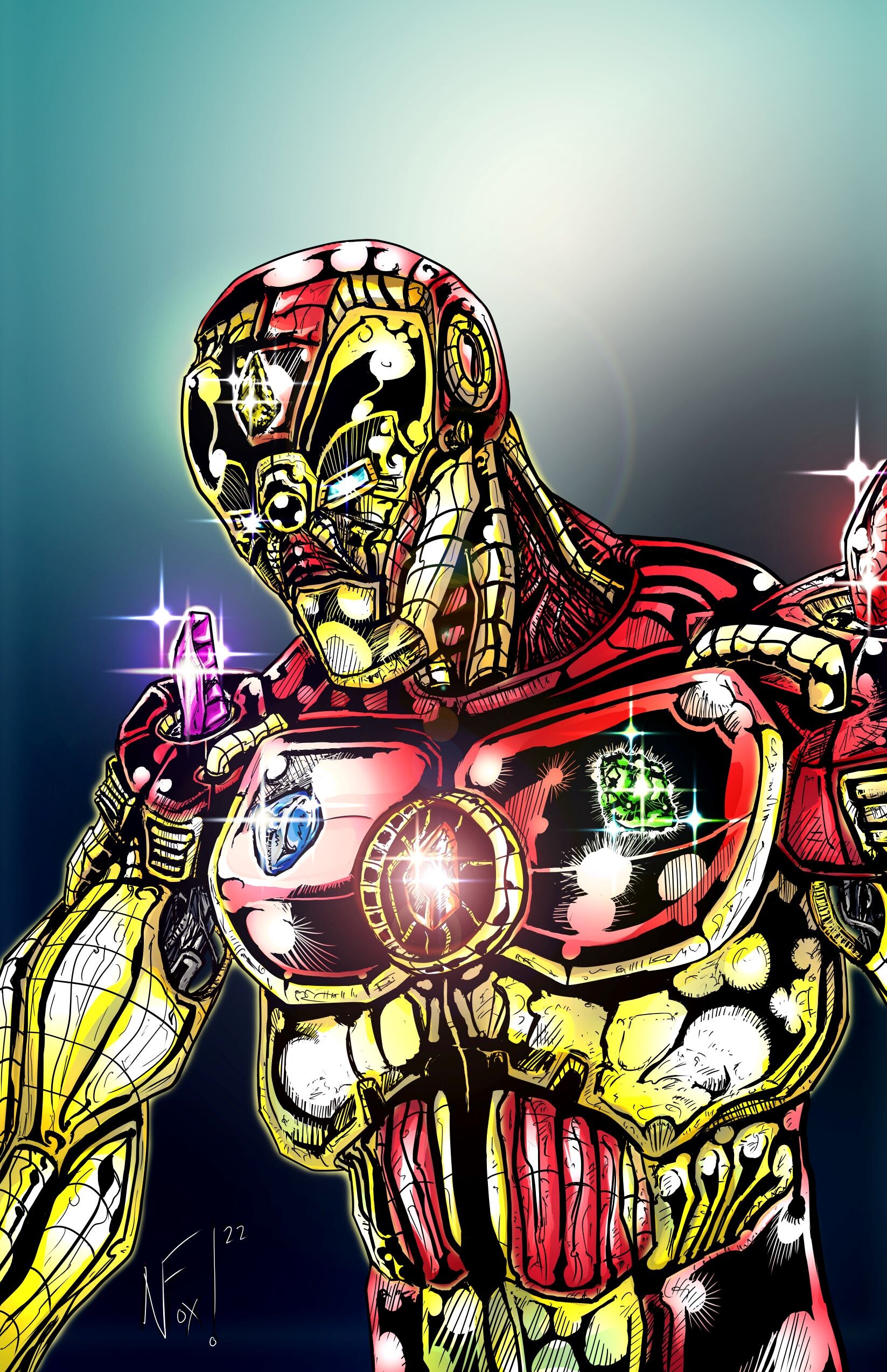Nathaniel Fox - Infinity Iron Man