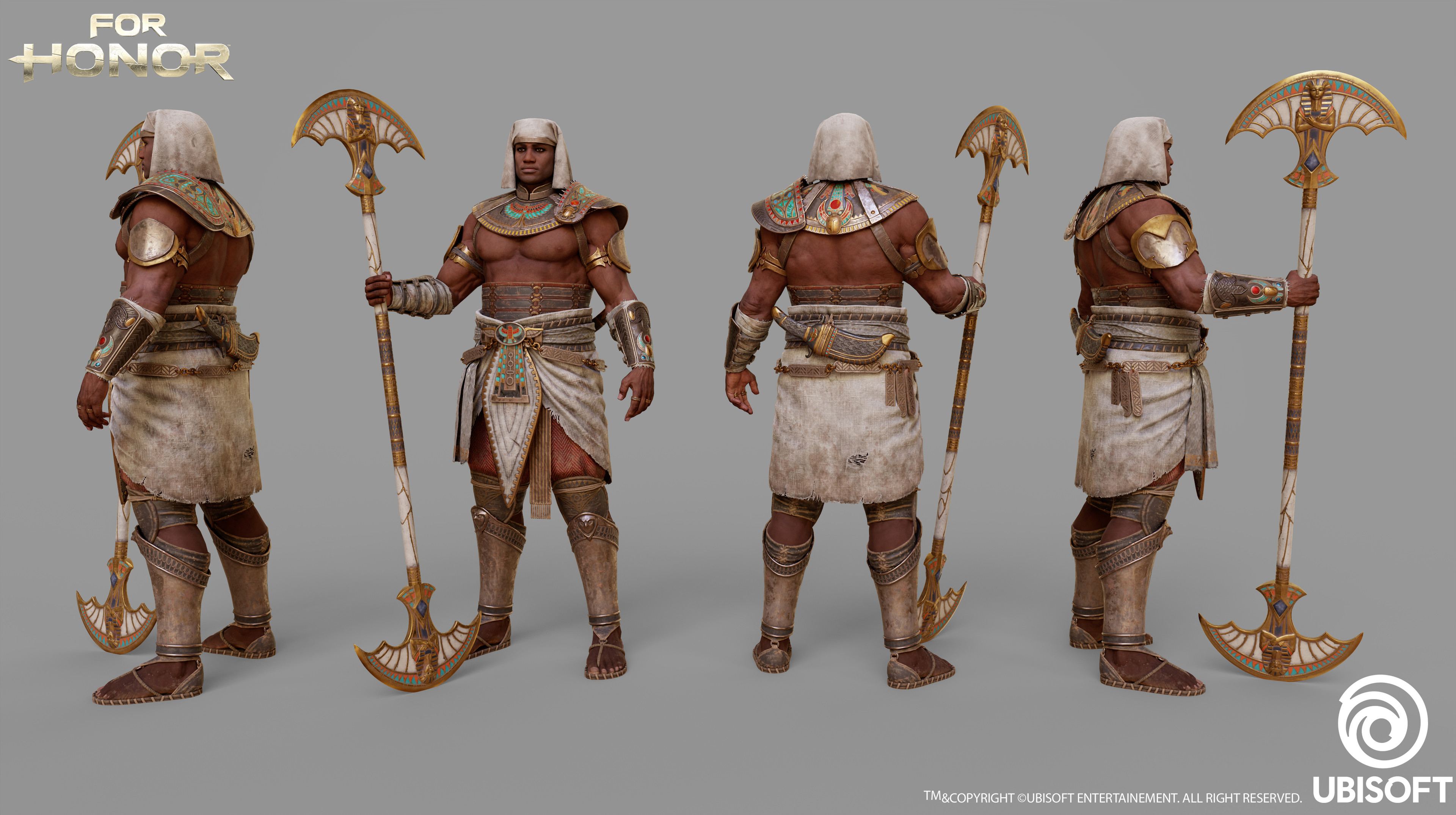 QiYu Dai (Aiden) - For Honor-Medjay1