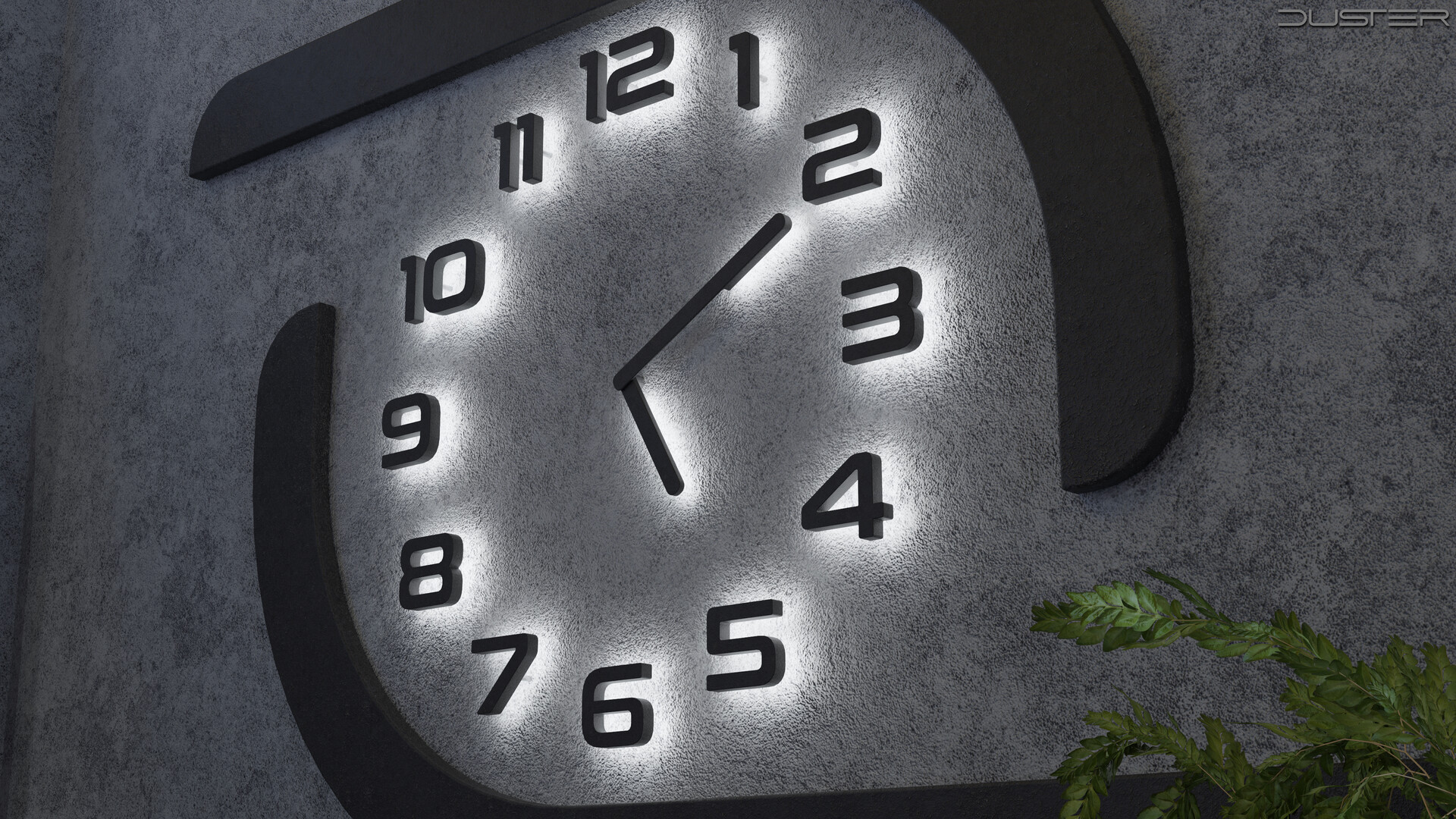 ArtStation - Room Corner #01 - The Clock - Blender 3D model