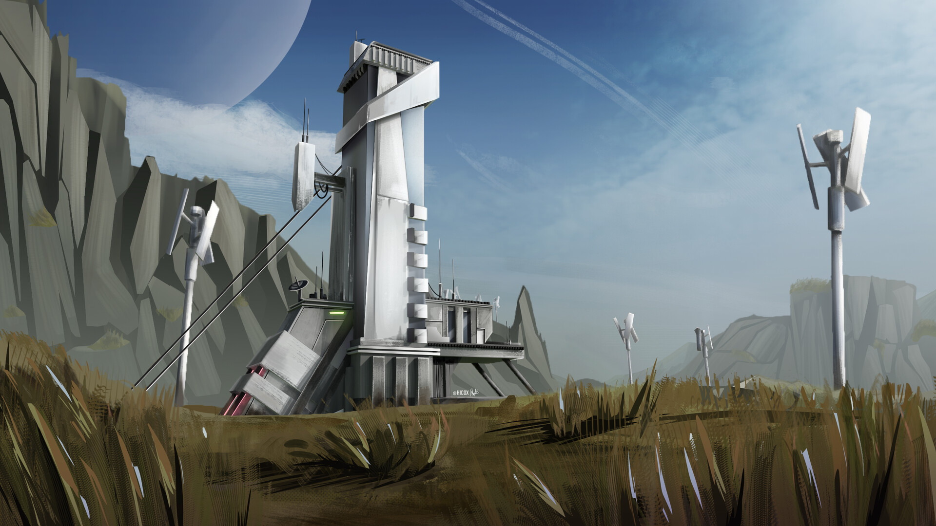 ArtStation - Sci Fi Environment Concept