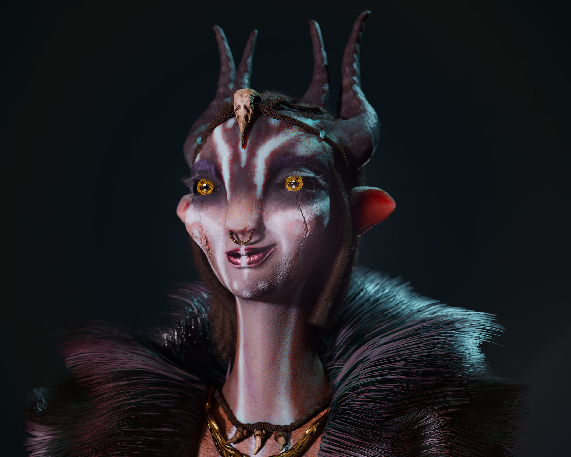 ArtStation - Elk Witch