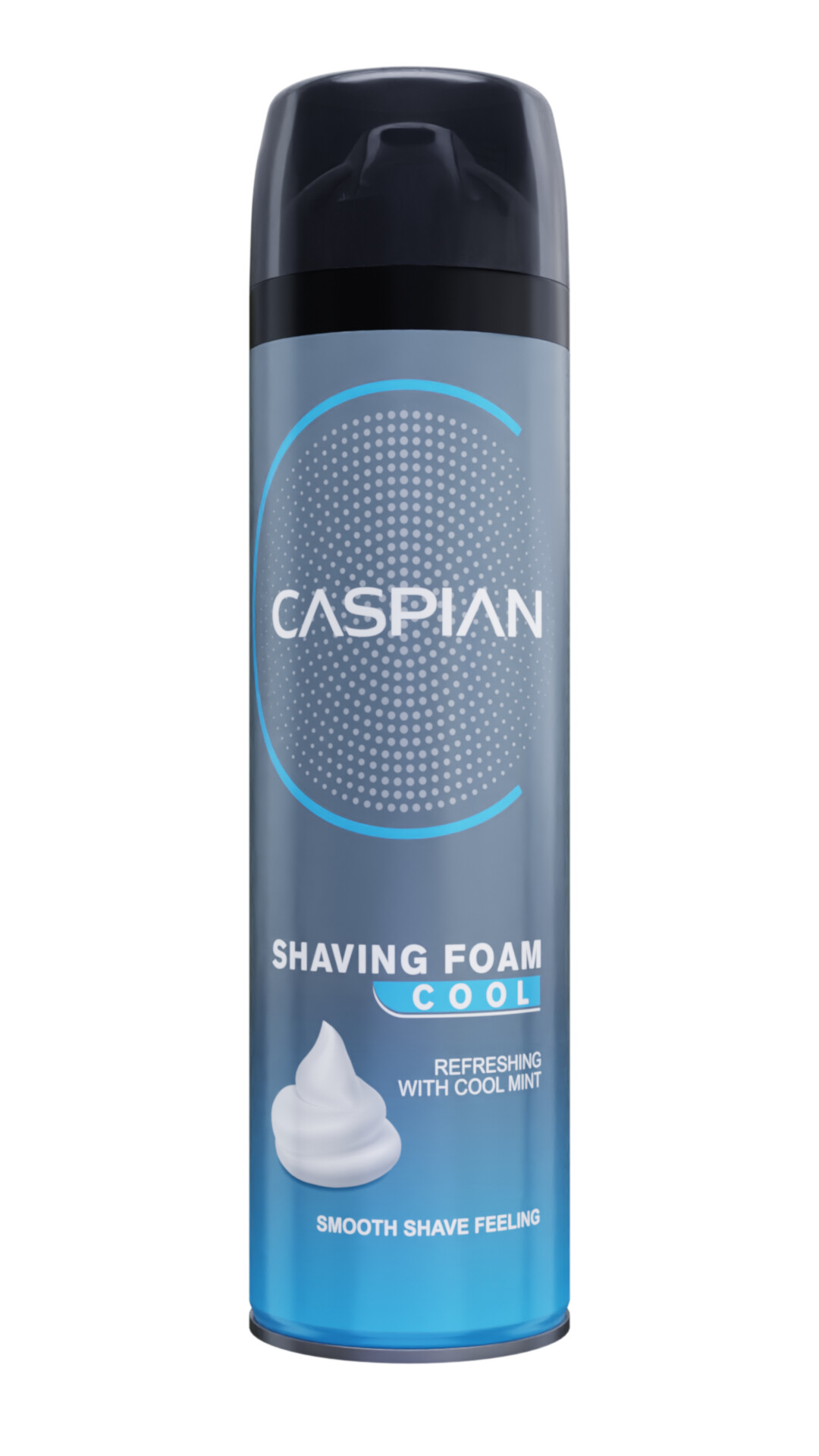 Saman Afshar - 3D recreation of Caspian shaving foam made in Blender