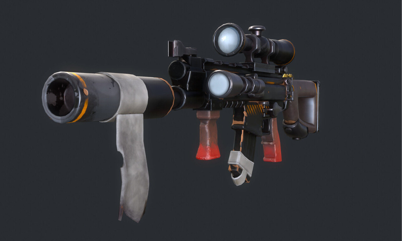 ArtStation - PBR Gun VR / AR