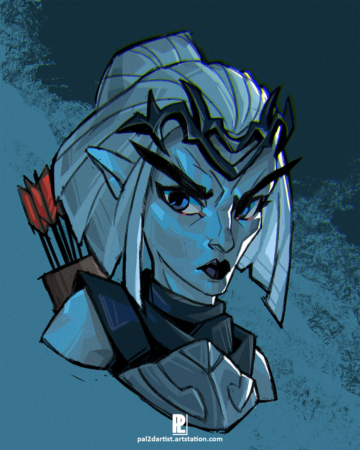 ArtStation - Dark Elf