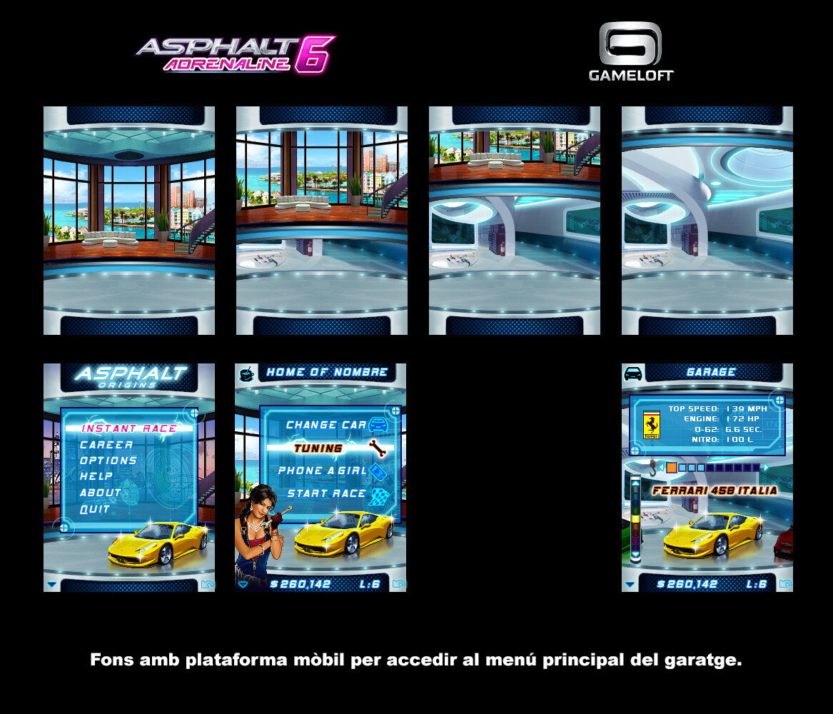 Toni López Yeste - Asphalt 6 Adrenaline - 2011 - Joc de Mòbil