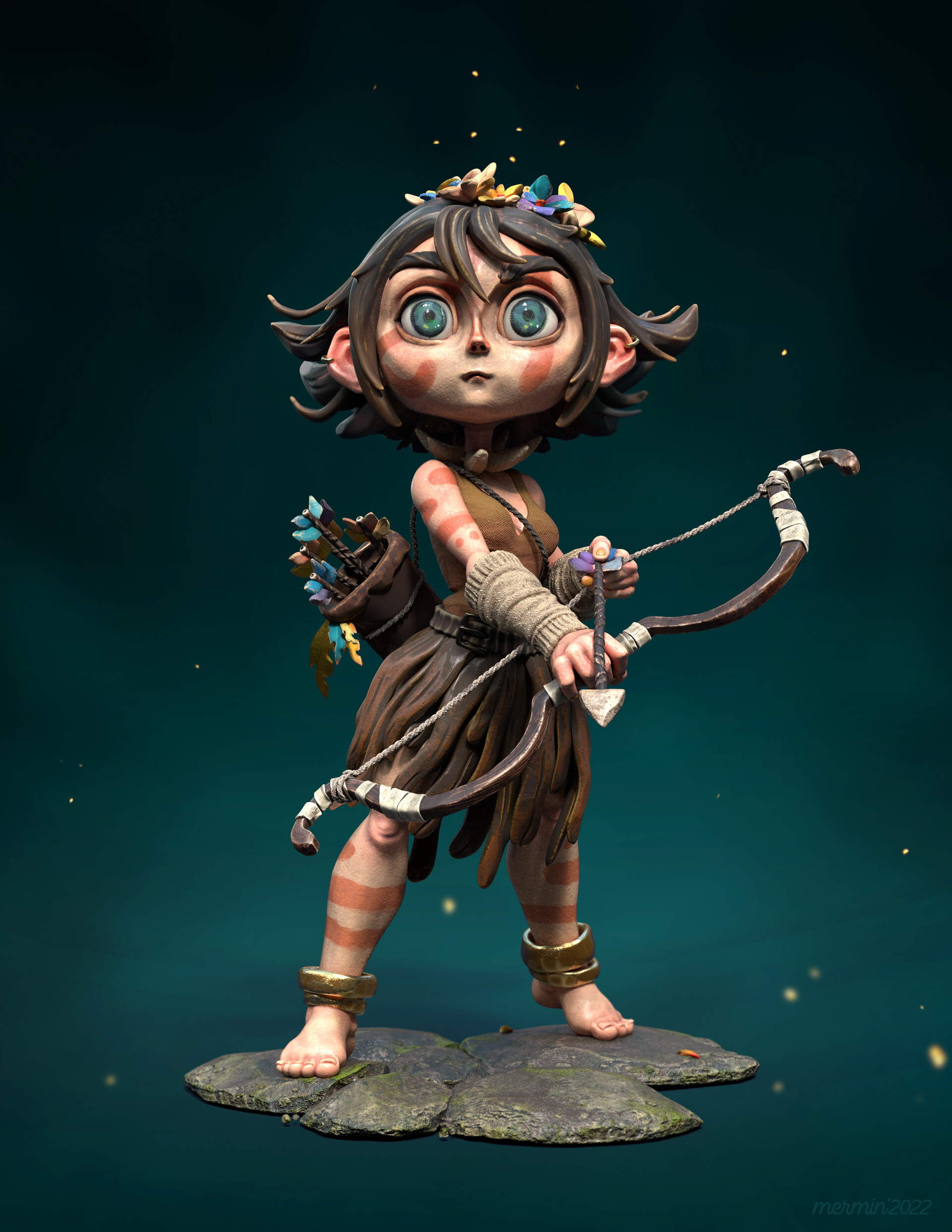 ArtStation - Archer Lady