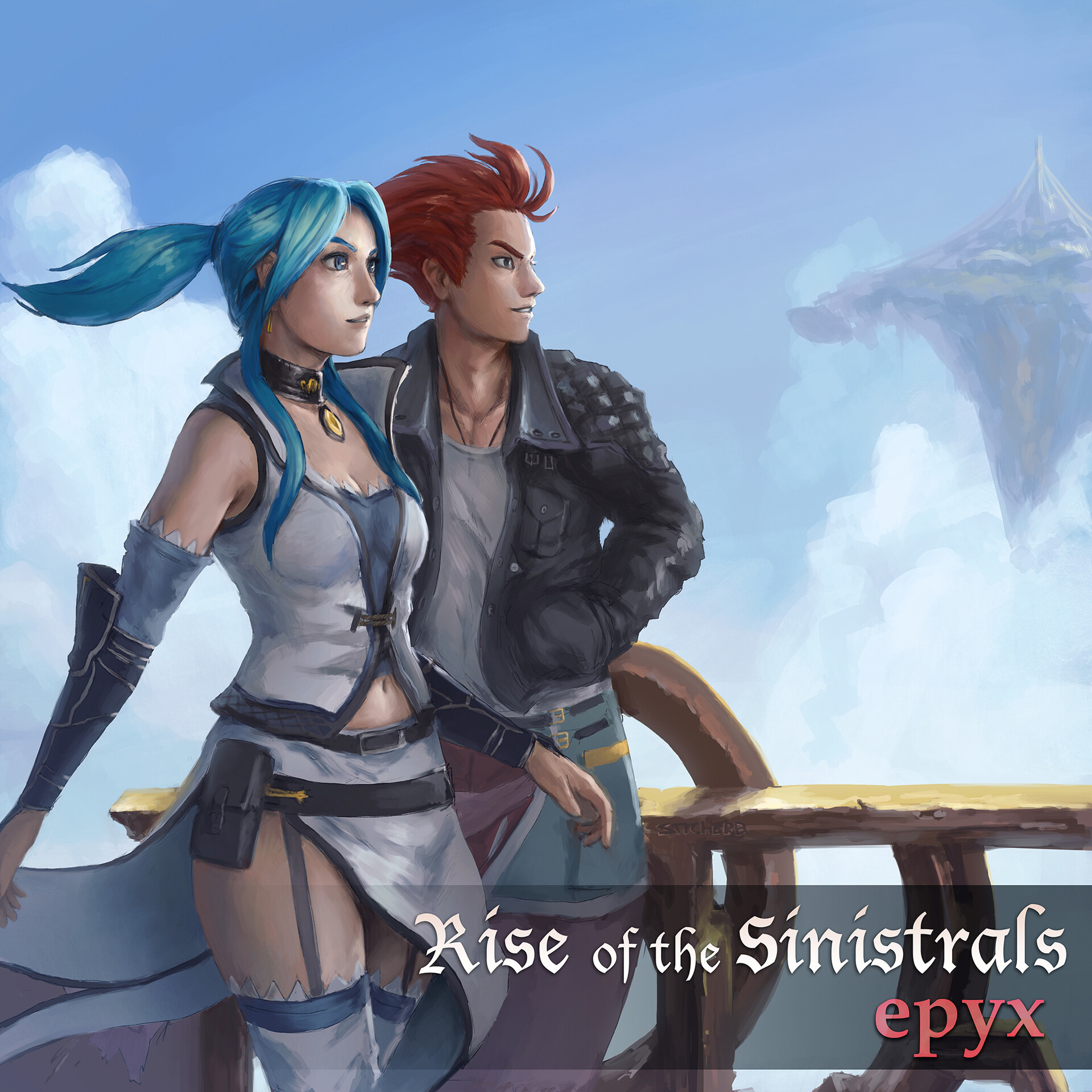 Stickerb - Rise of the Sinistrals - Lufia II Epyx Album Cover