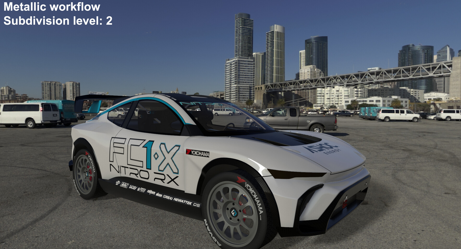 RaceArt by S_and_O - 3D model FC1-X Electric Rallycross SUV