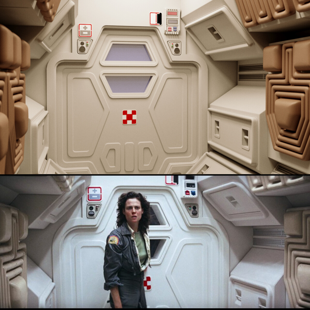 ArtStation - USCSS Nostromo (3d model Breakdown) "Alien - 1"