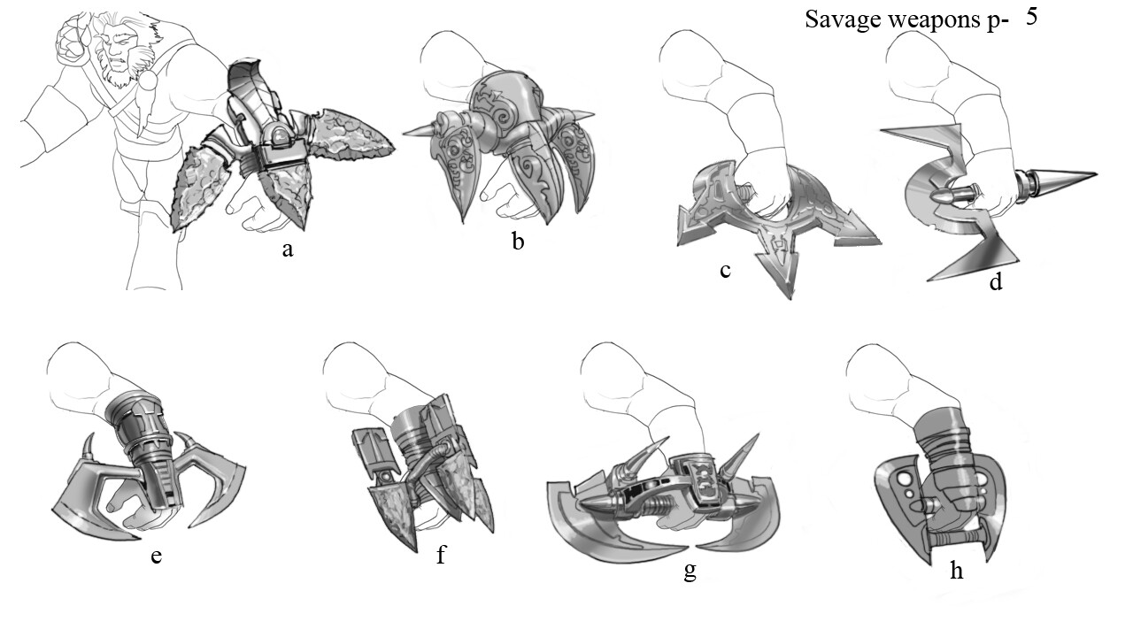 ArtStation - Weapons (project)