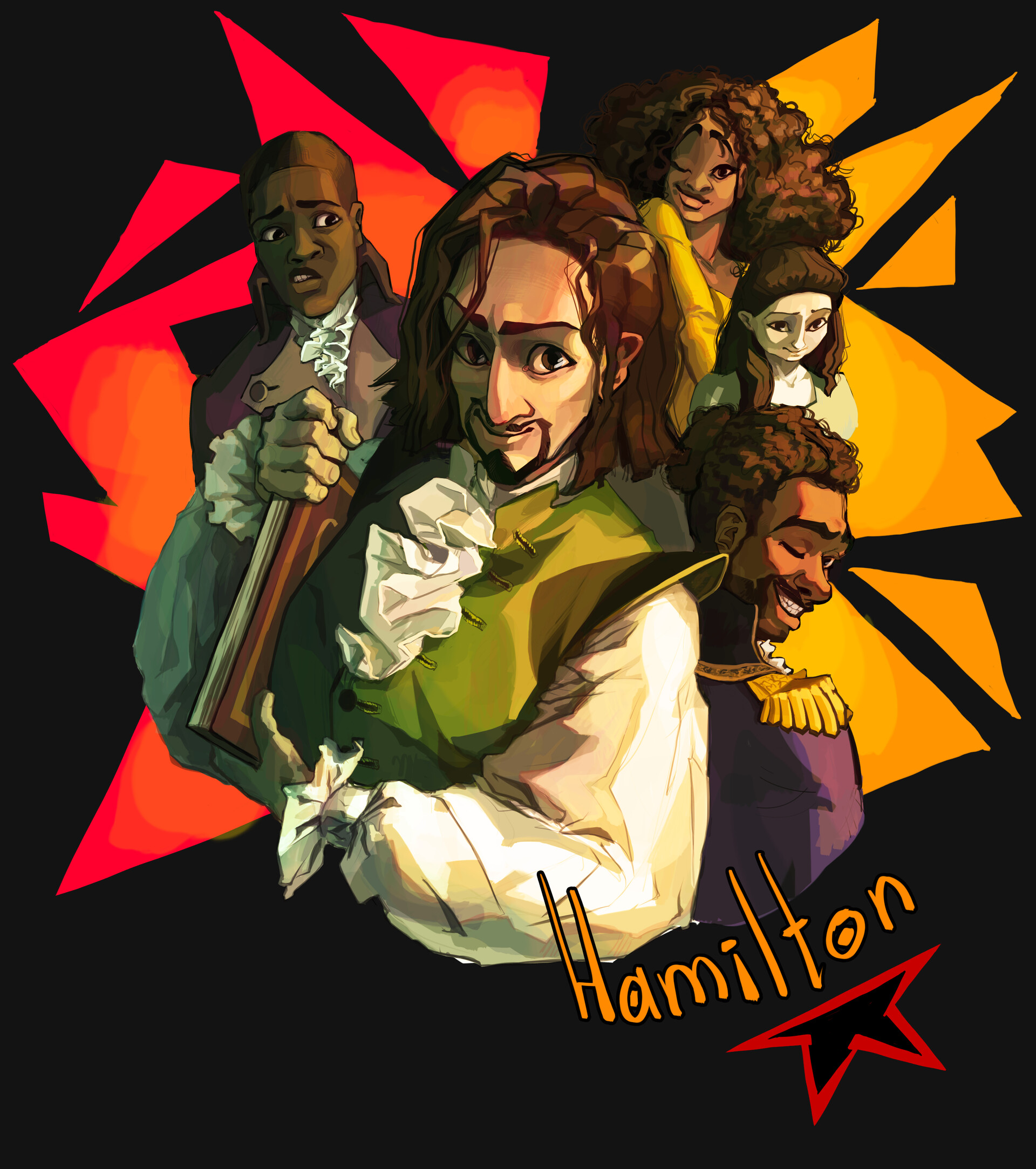 ArtStation - Hamilton (T-shirt)