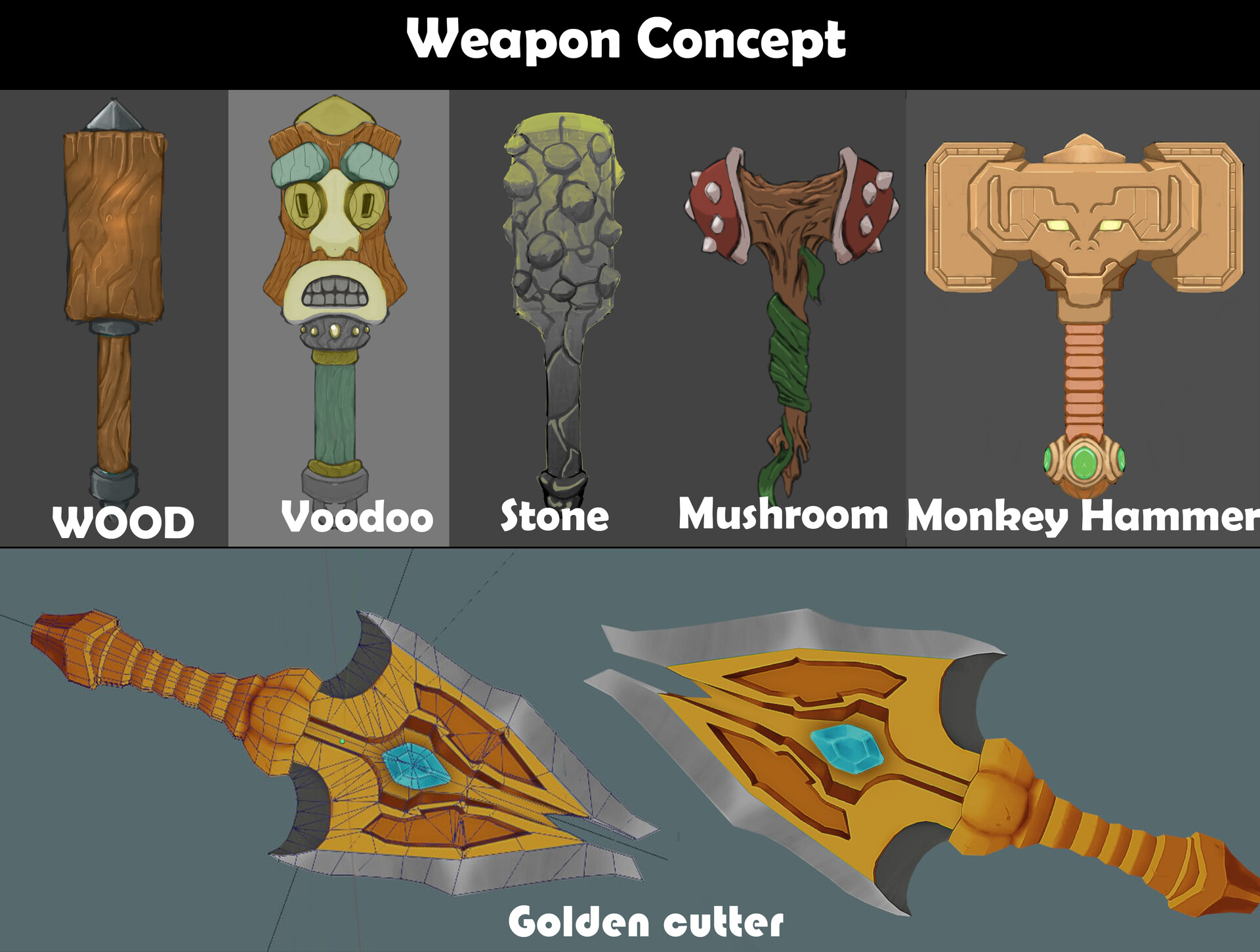 ArtStation - Weapon Concepts
