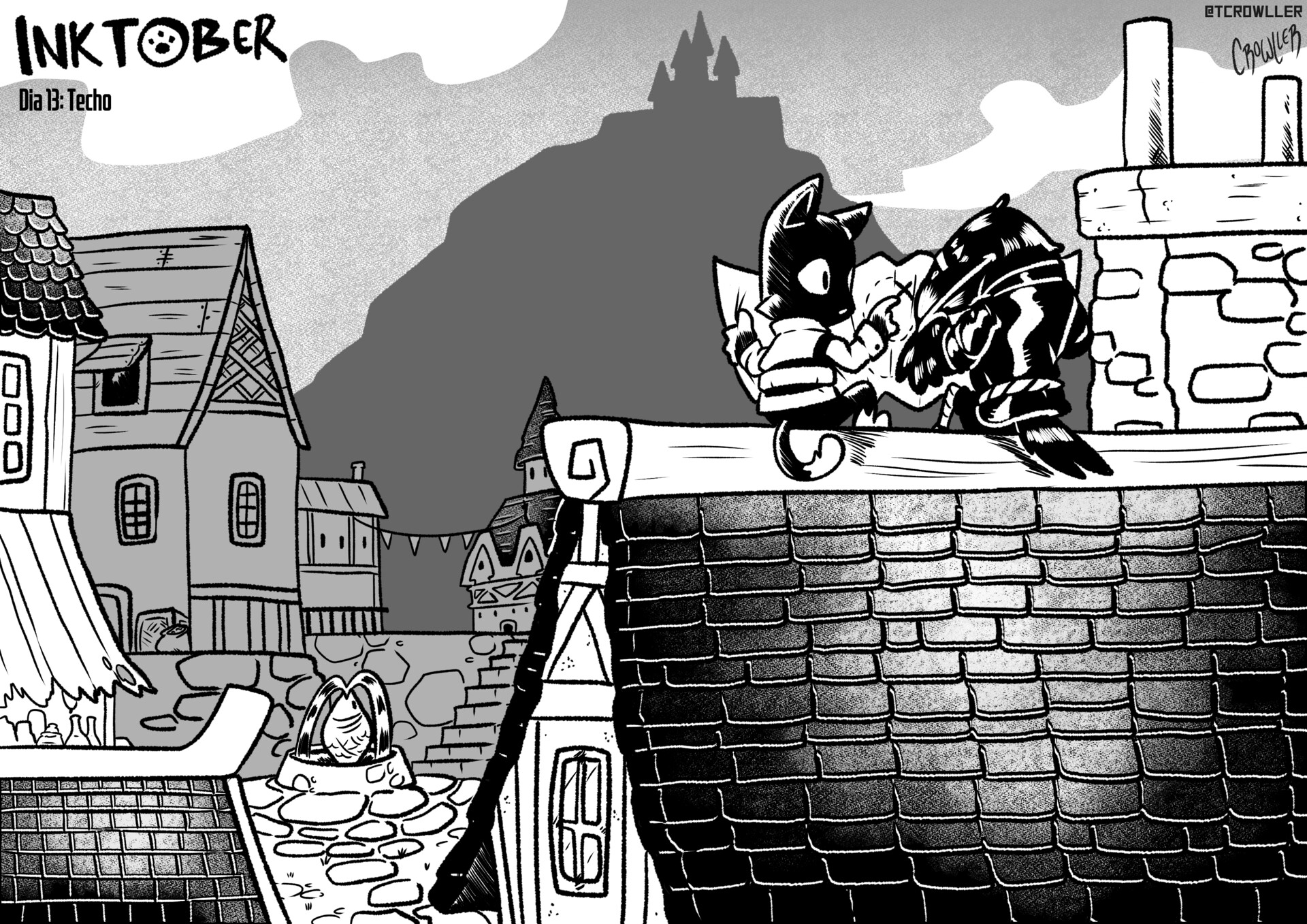 Crowller - INKTOBER 2021 PT 2