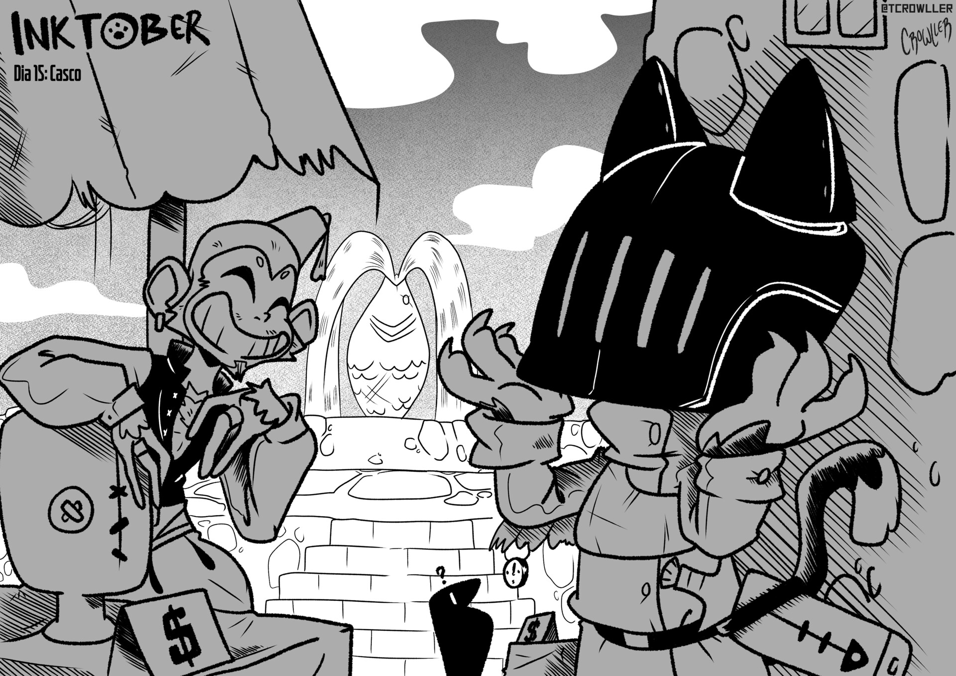 Crowller - INKTOBER 2021 PT 2