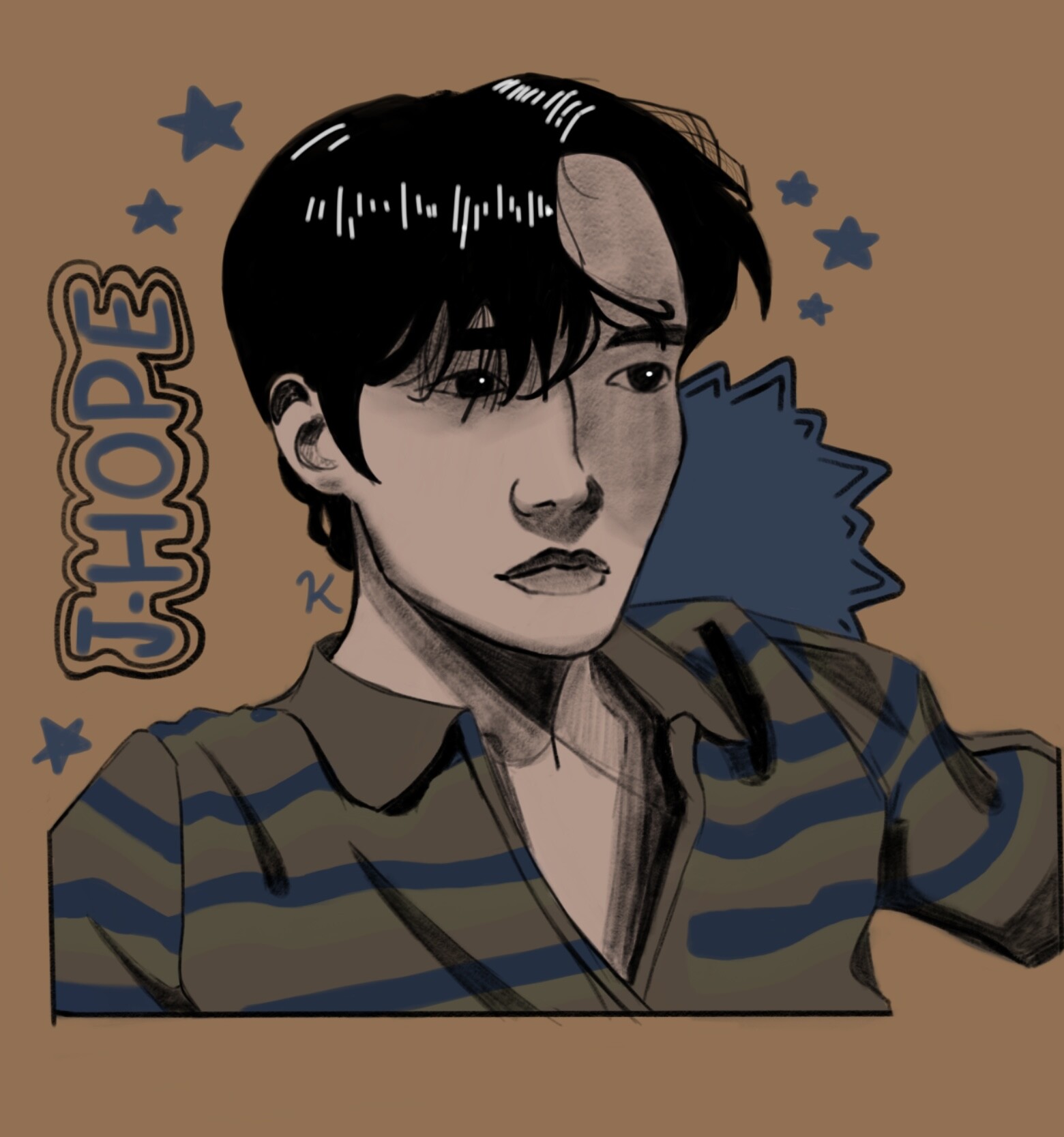 ArtStation - Jhope digital sketch