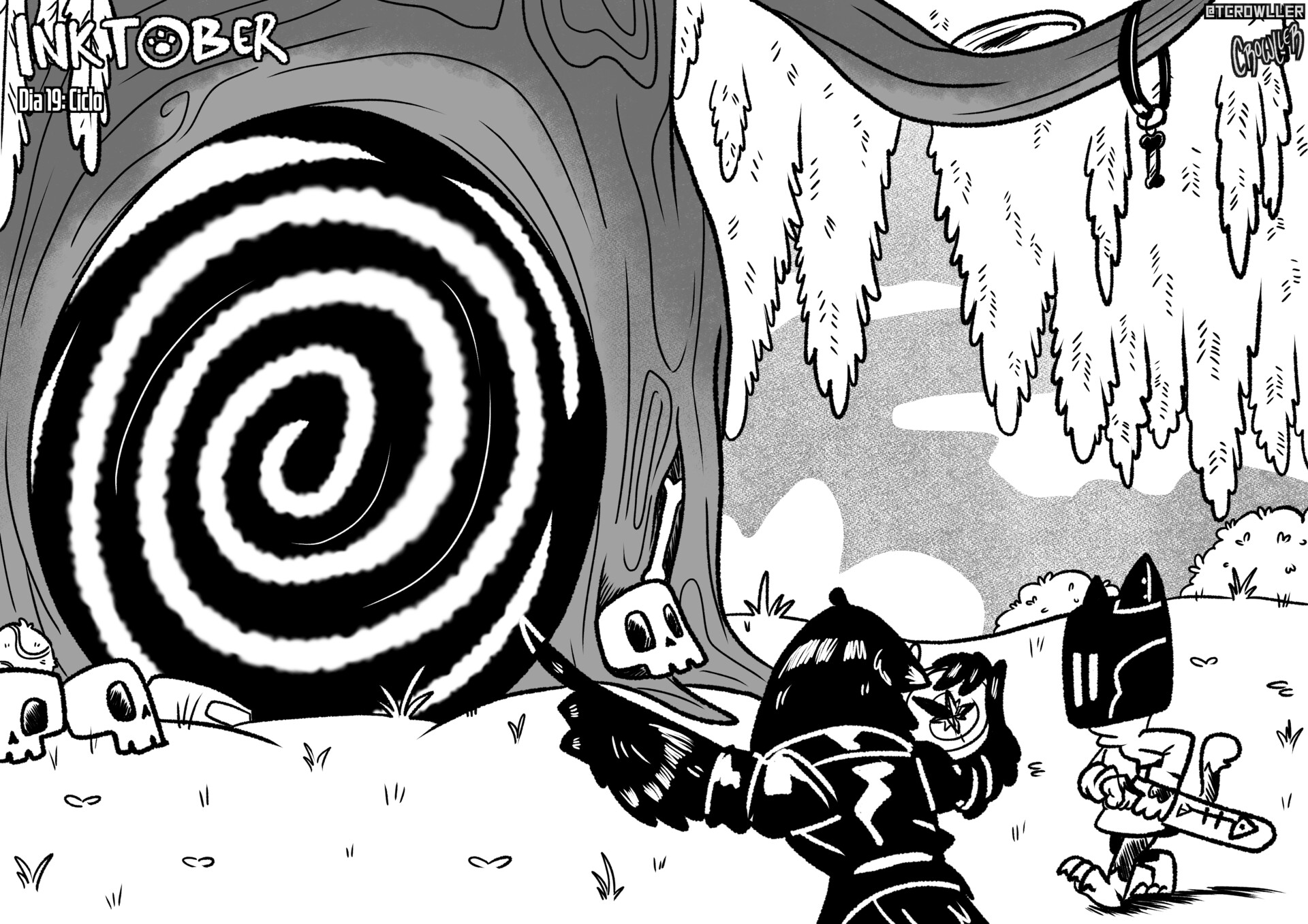 Crowller - INKTOBER 2021 PT 2