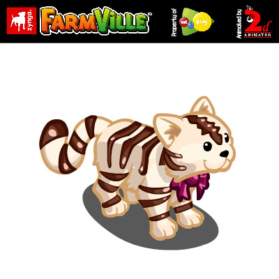 ArtStation - Game Asset - Animated Coco Kitty For Zynga's Facebook Game ...