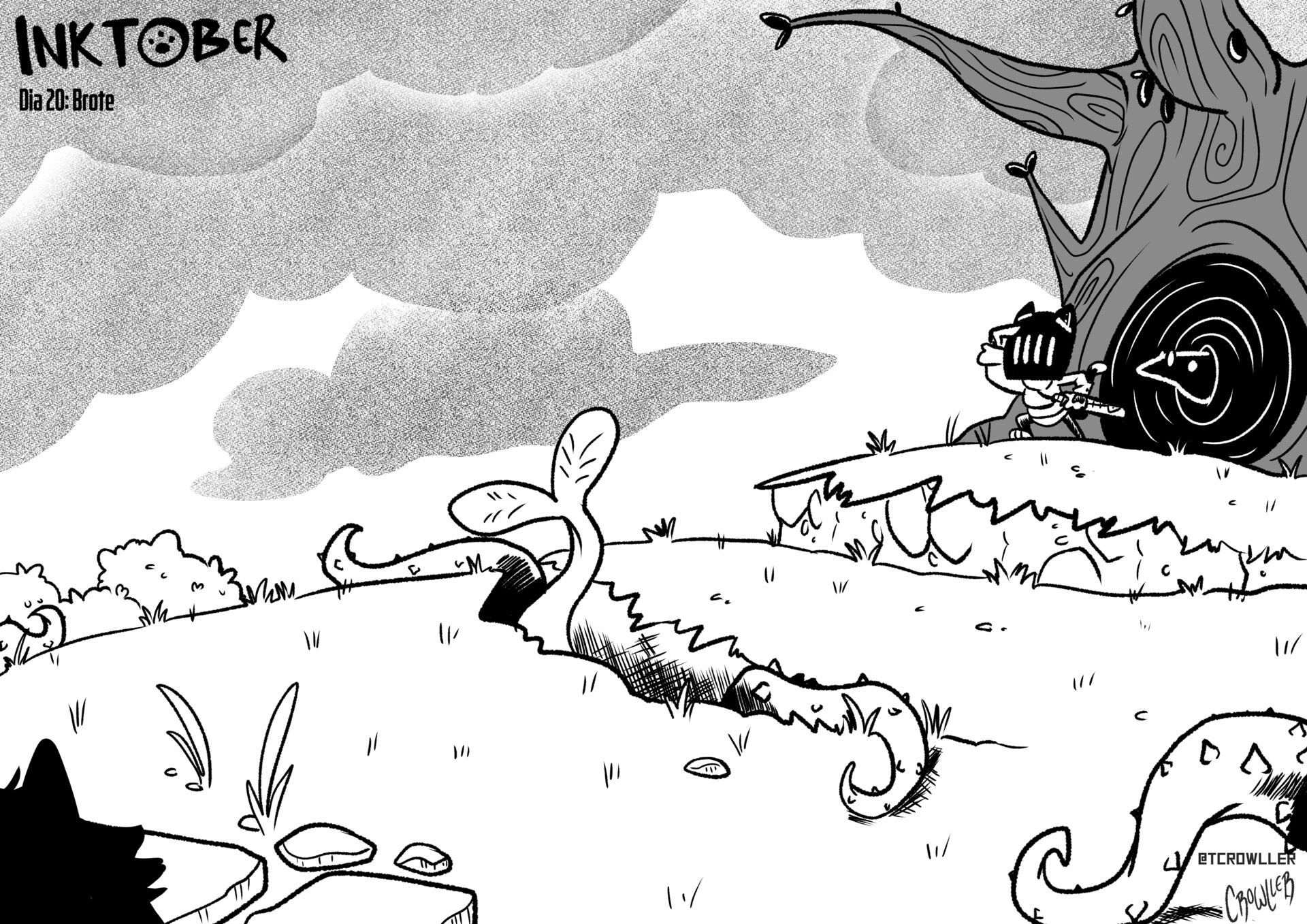 Crowller - INKTOBER 2021 PT 2