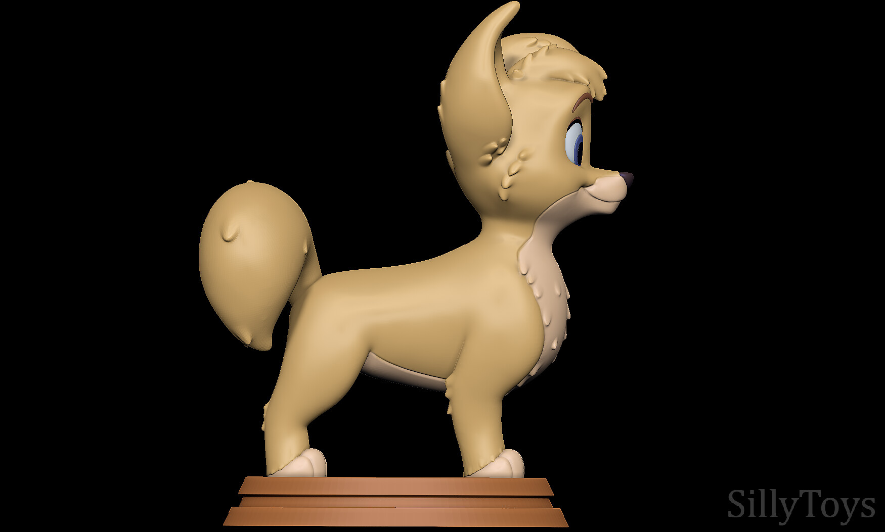 SillyToys - Angel - Lady and the Tramp 2 3D print model