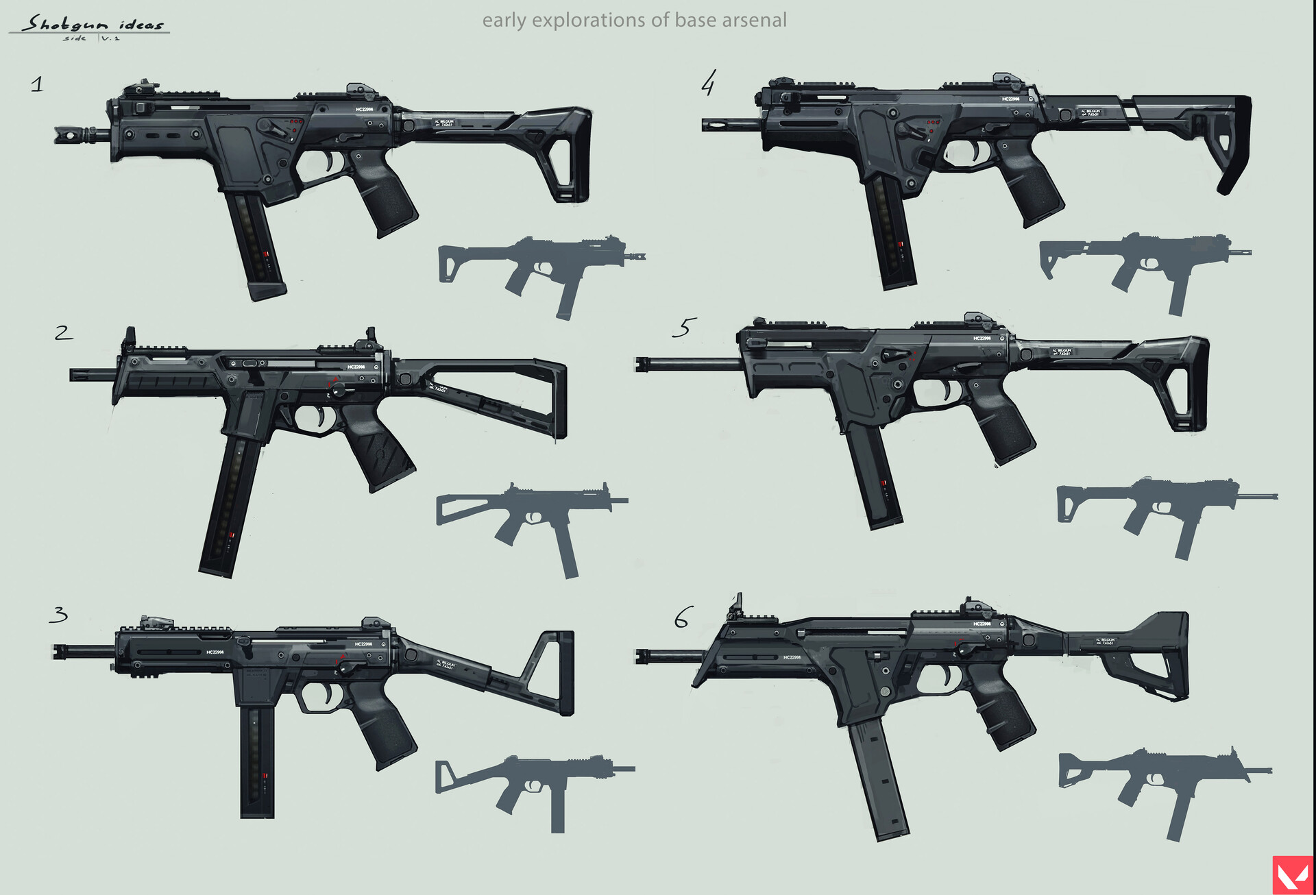 Timur Mutsaev - VALORANT - base arsenal - early exploration