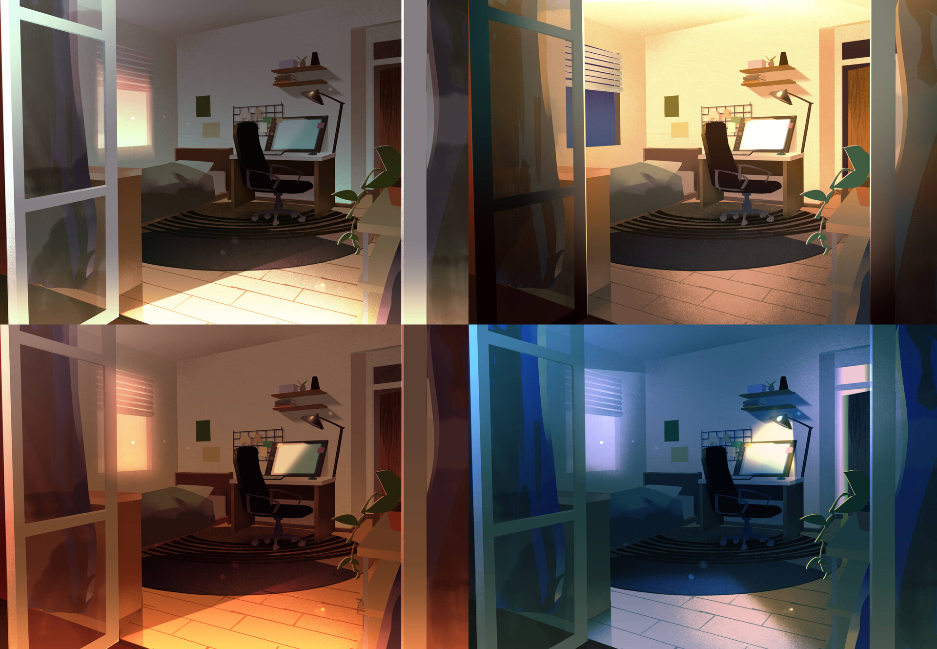 Artstation Lighting Practice