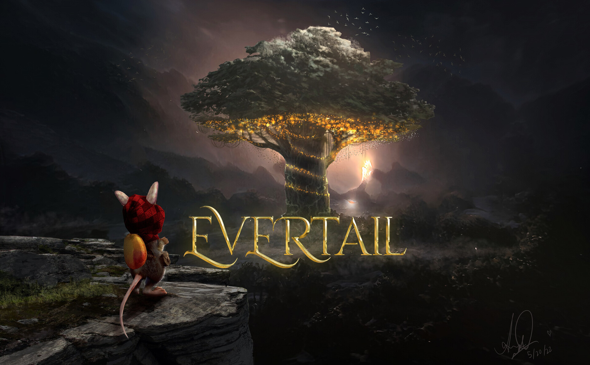Untamed Draws - Evertail - Book Concept Art
