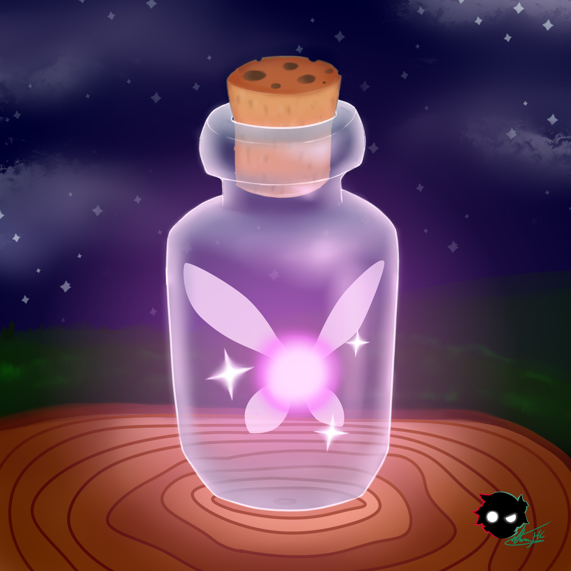 ArtStation - Fairy bottle :D