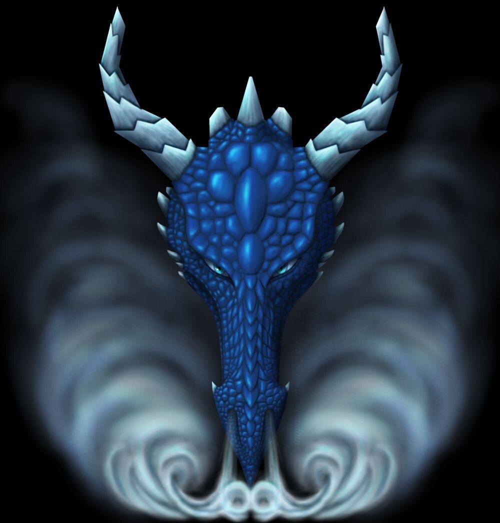 ArtStation - Ice dragon