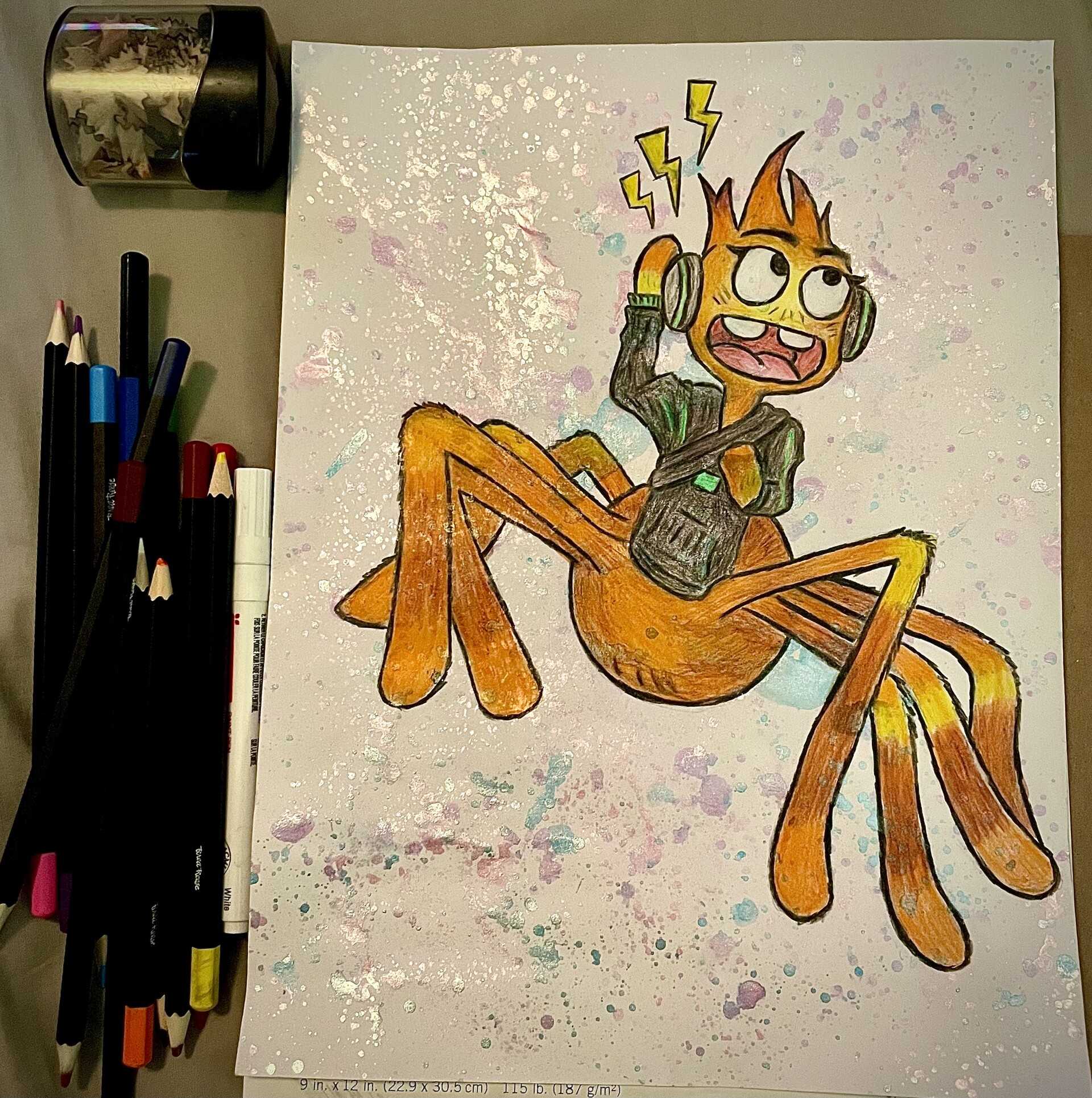 ArtStation - Spider from bad guys (fanart)